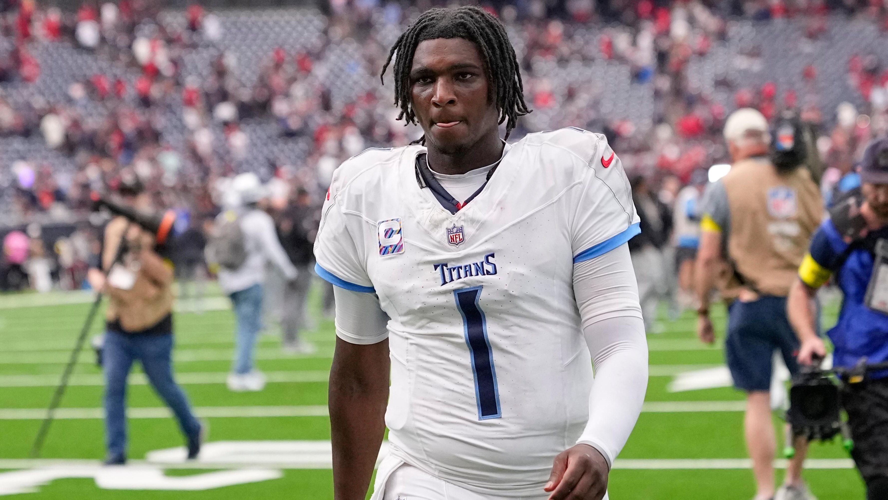 Cam Ward Says Titans Are 'Ass' After Team Drops to 0-4 With Shutout ...