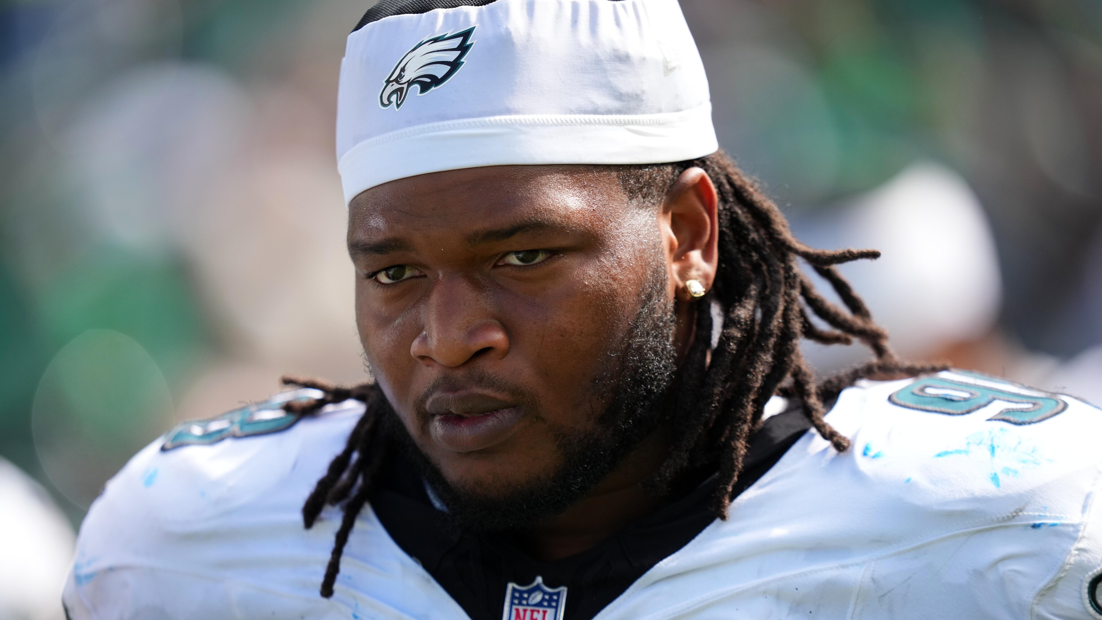 Eagles' Jalen Carter Denies Rumor He Was Wearing Jared Verse's Chain ...