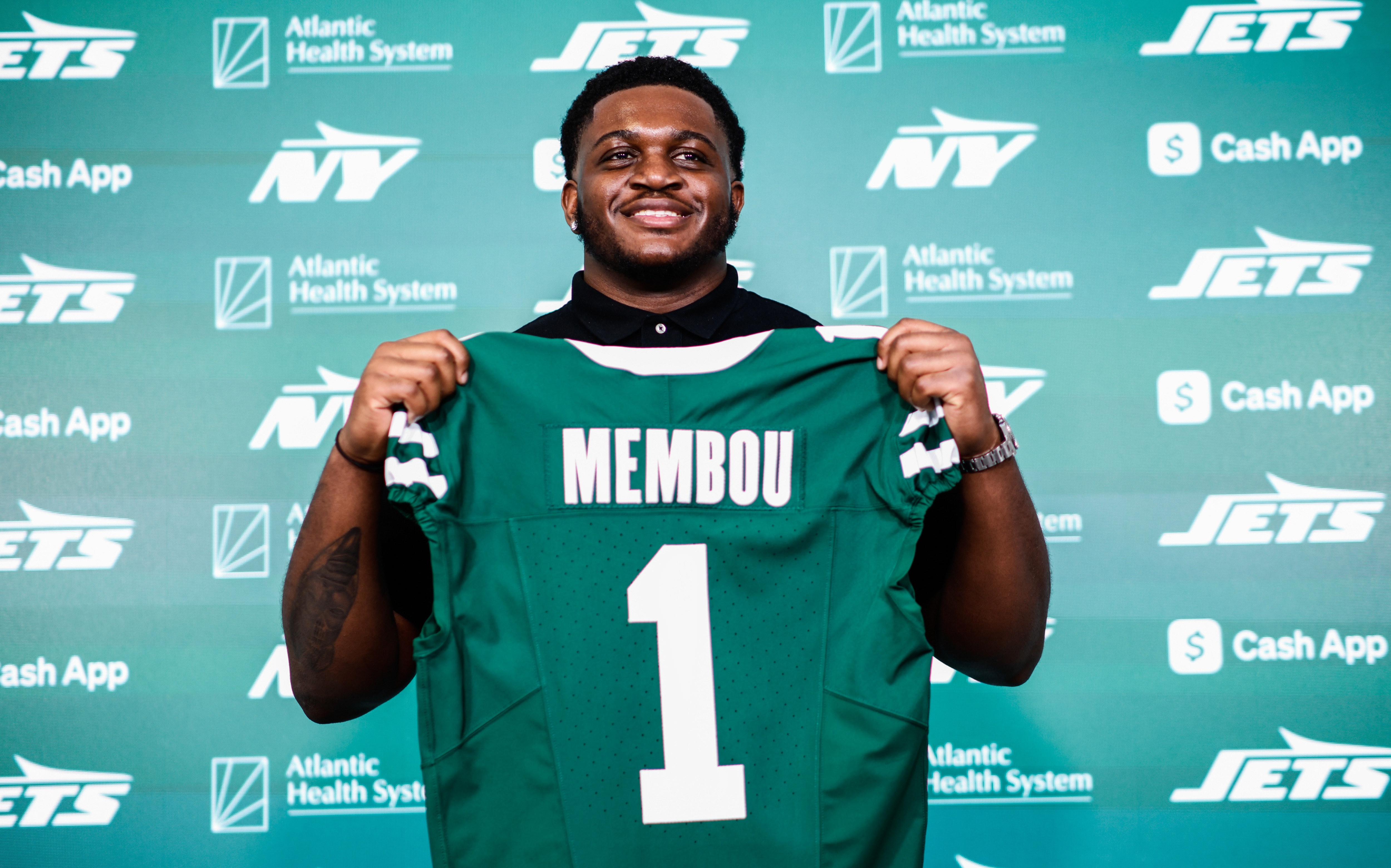 Armand Membou, Jets Agree to 4-Year, $31.9M Rookie Contract After 2025 ...