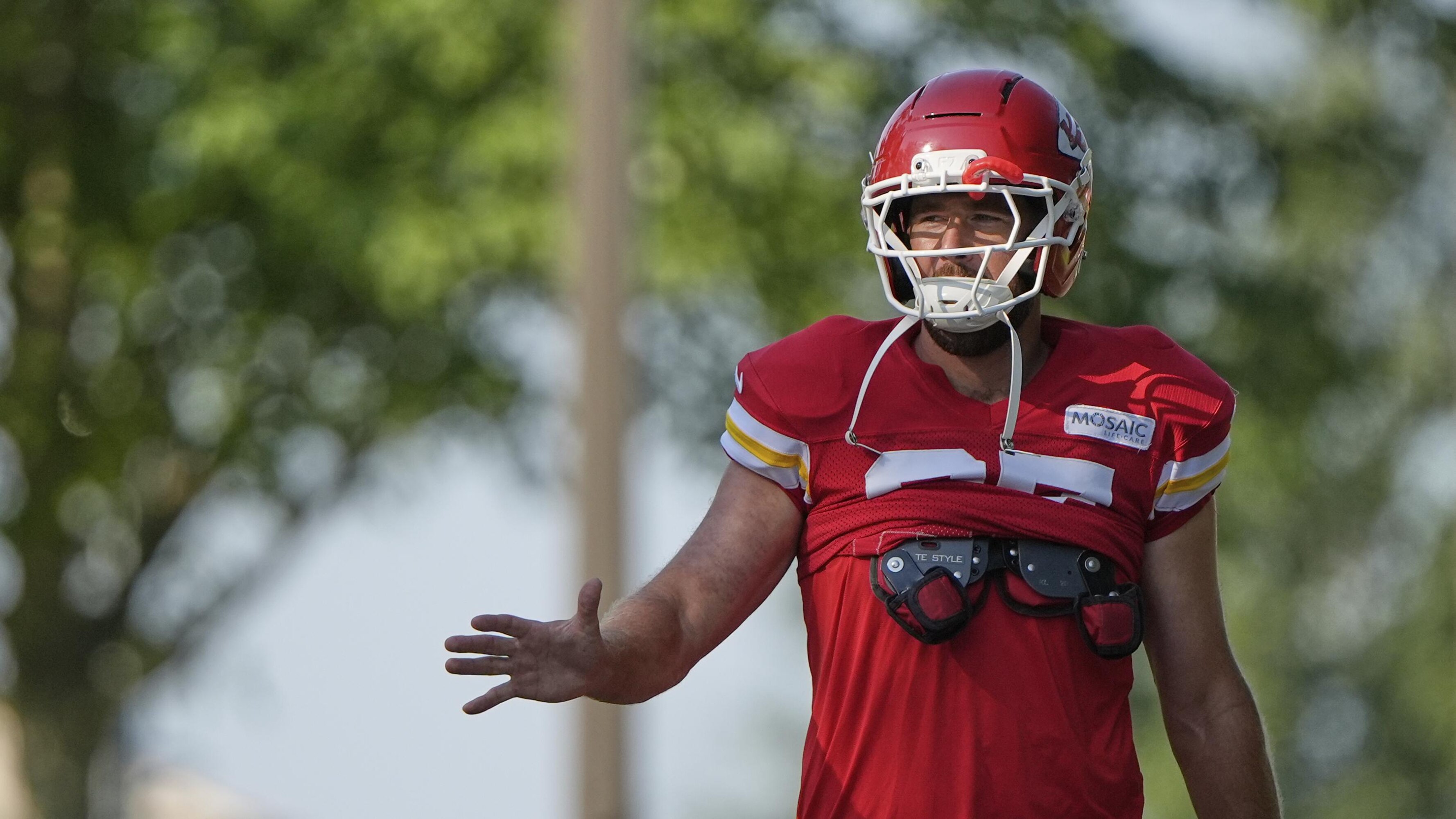 Travis Kelce Sports New Haircut in Photo at Chiefs Camp Ahead of 2025 NFL Season