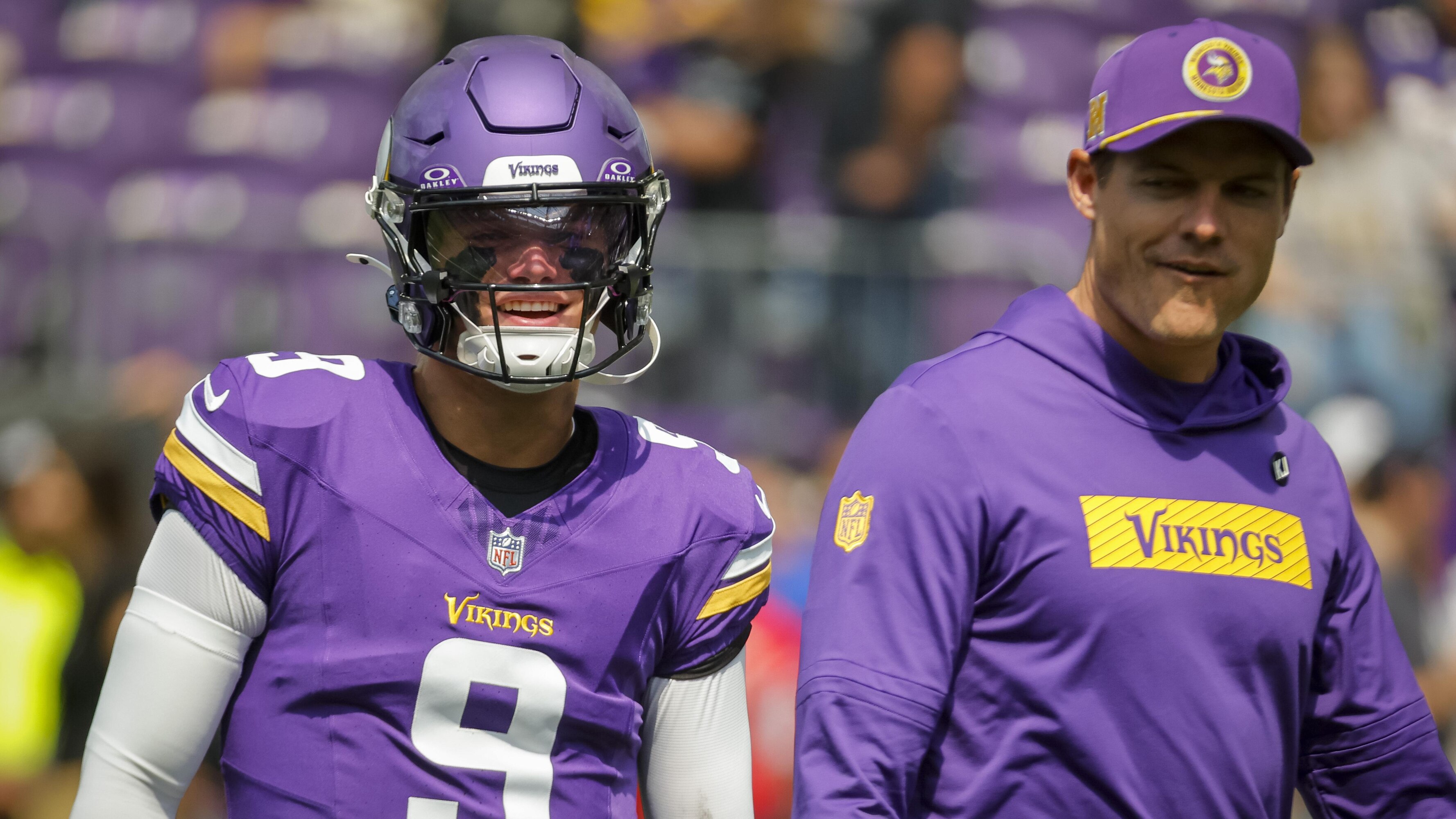 Vikings HC Defends J.J. McCarthy After Falcons Loss, 'Learning on the ...