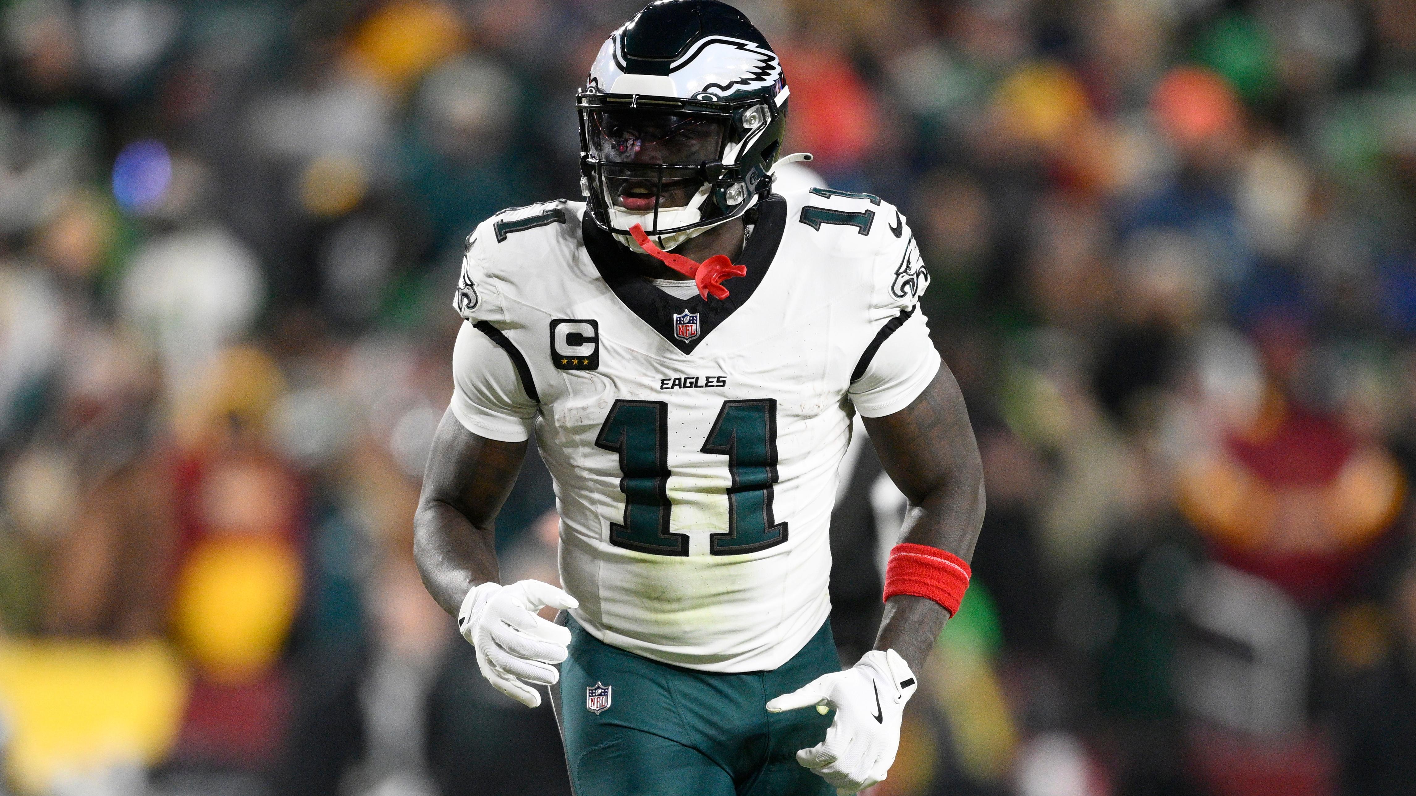 Updated A.J. Brown Trade Landing Spots, What's a Realistic Return for Eagles Star WR?