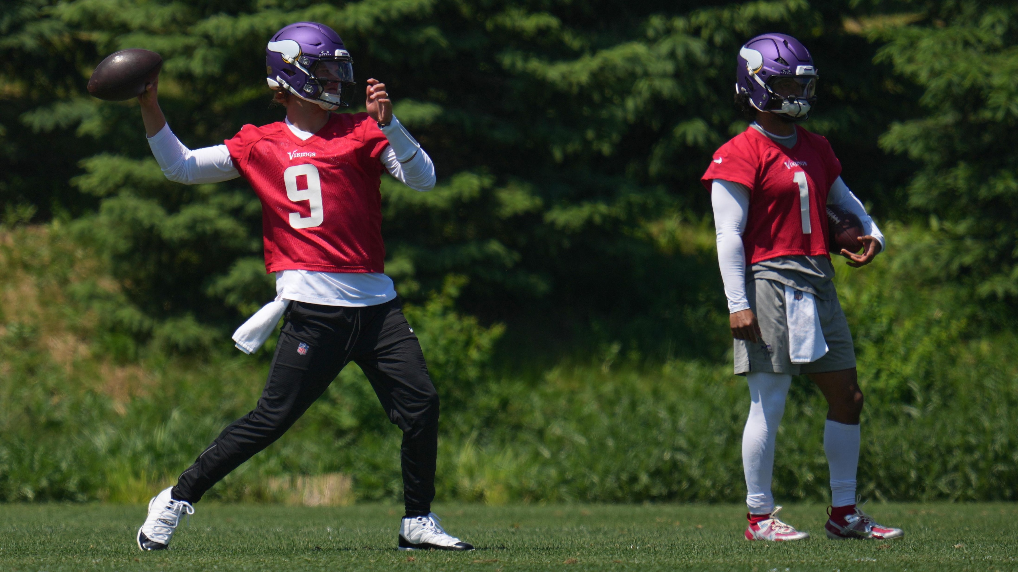 J.J. McCarthy, Kyler Murray Address Their Relationship amid Vikings ...