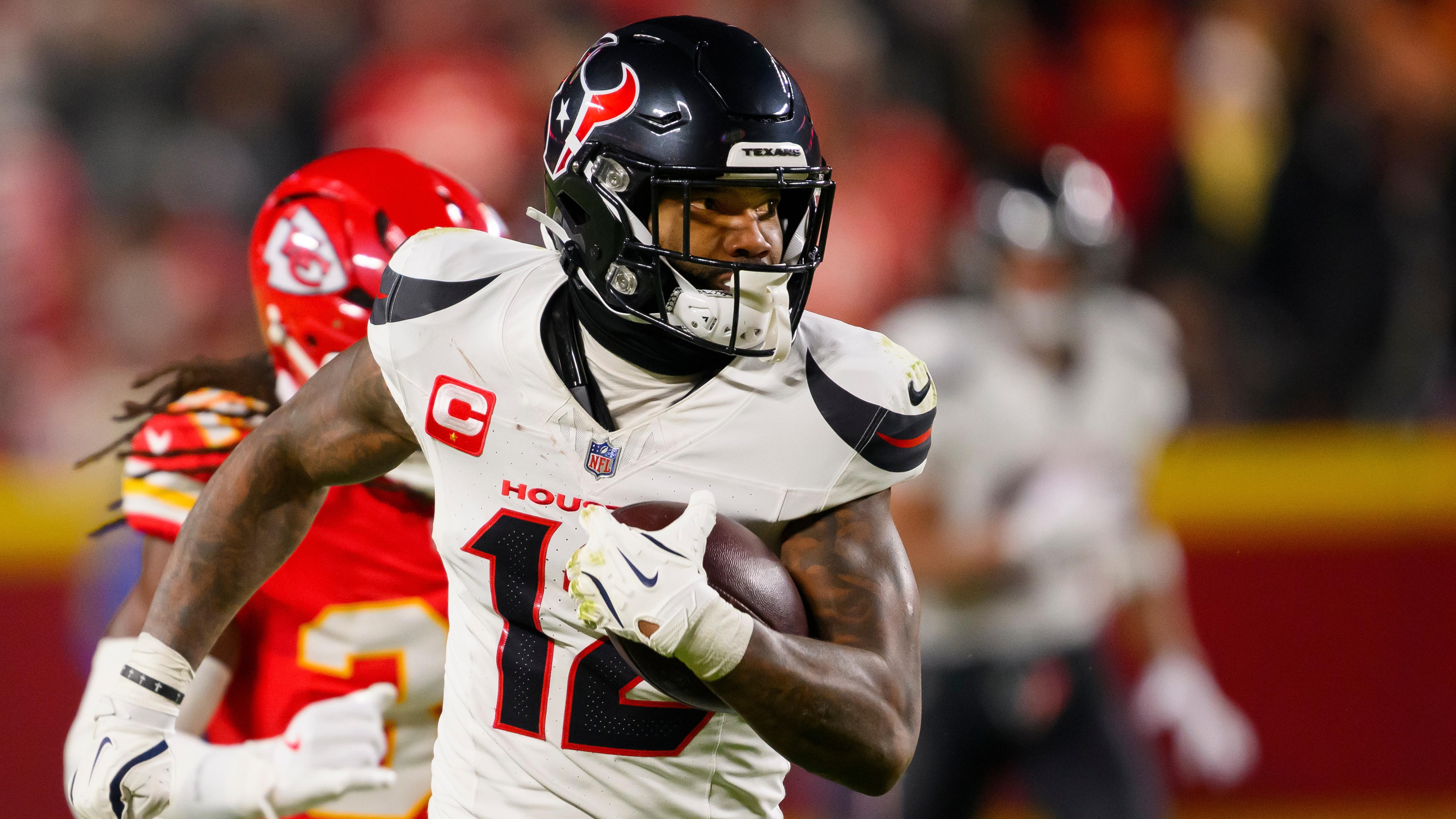 Nico Collins Injured, Updates on Texans WR After Being Carted Off vs ...