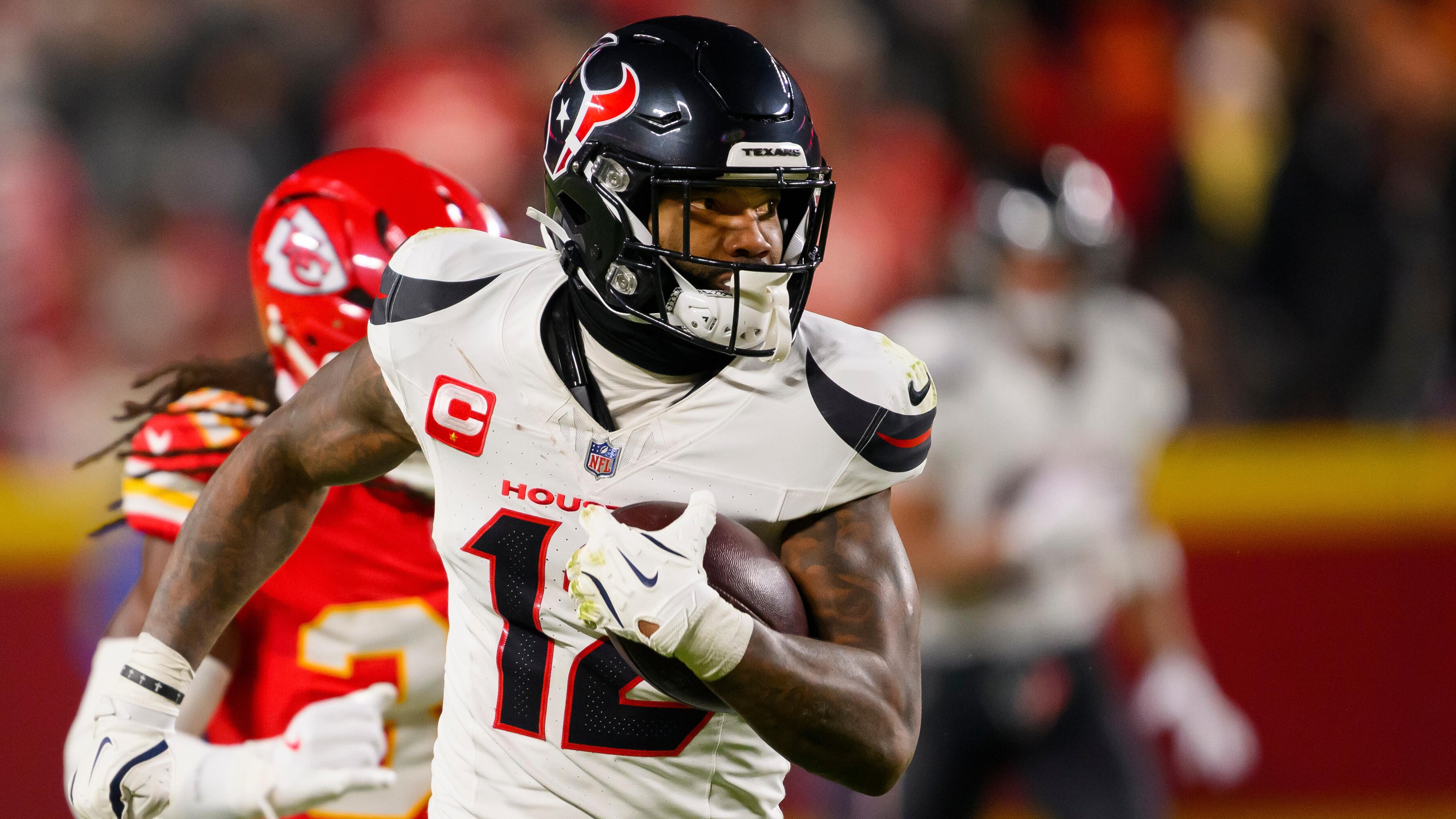 Nico Collins Injured, Updates on Texans WR After Being Carted Off vs ...