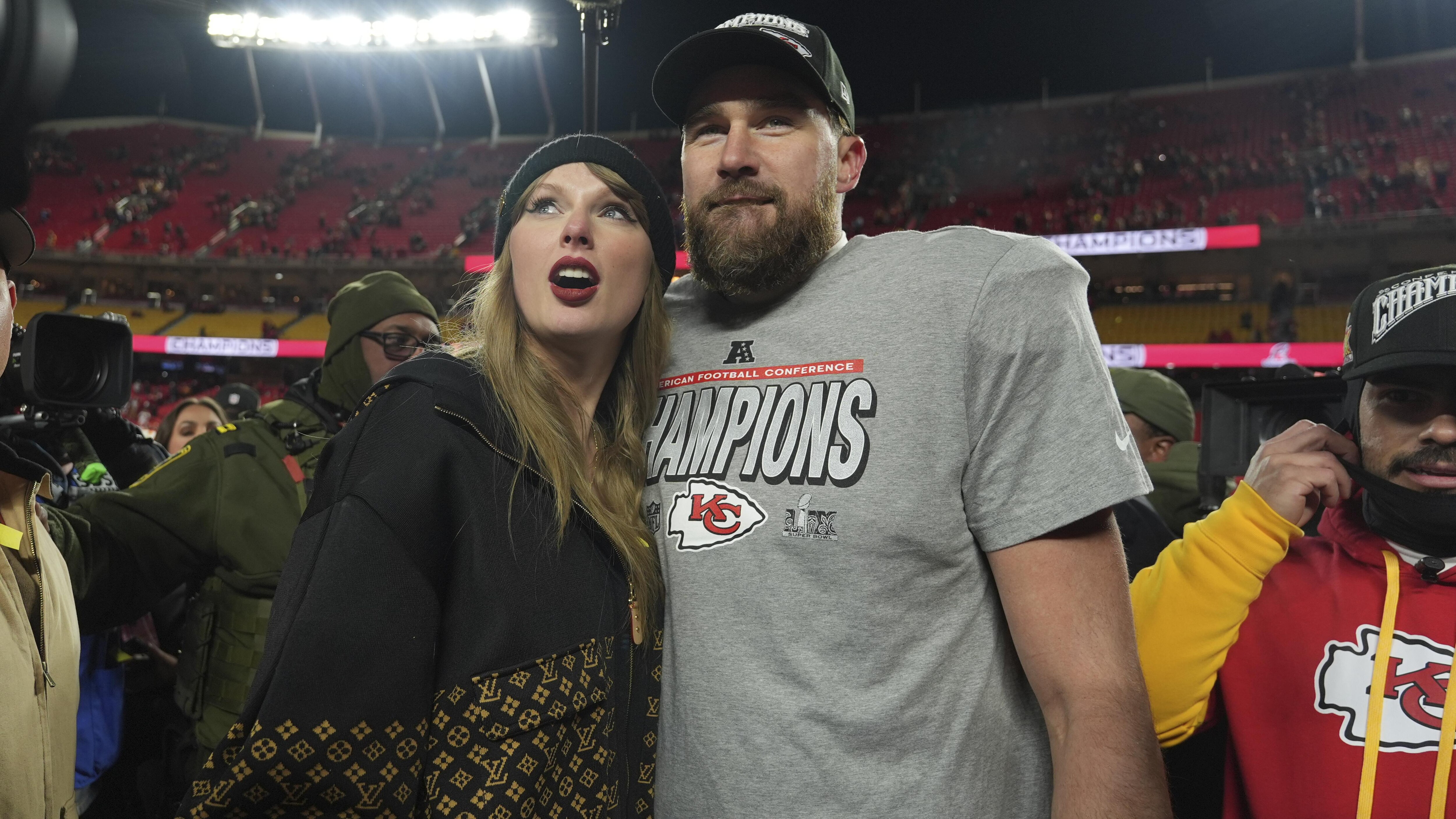 Taylor Swift Says Travis Kelce 'Crushed It' with Marriage Proposal, 'He Went All Out'