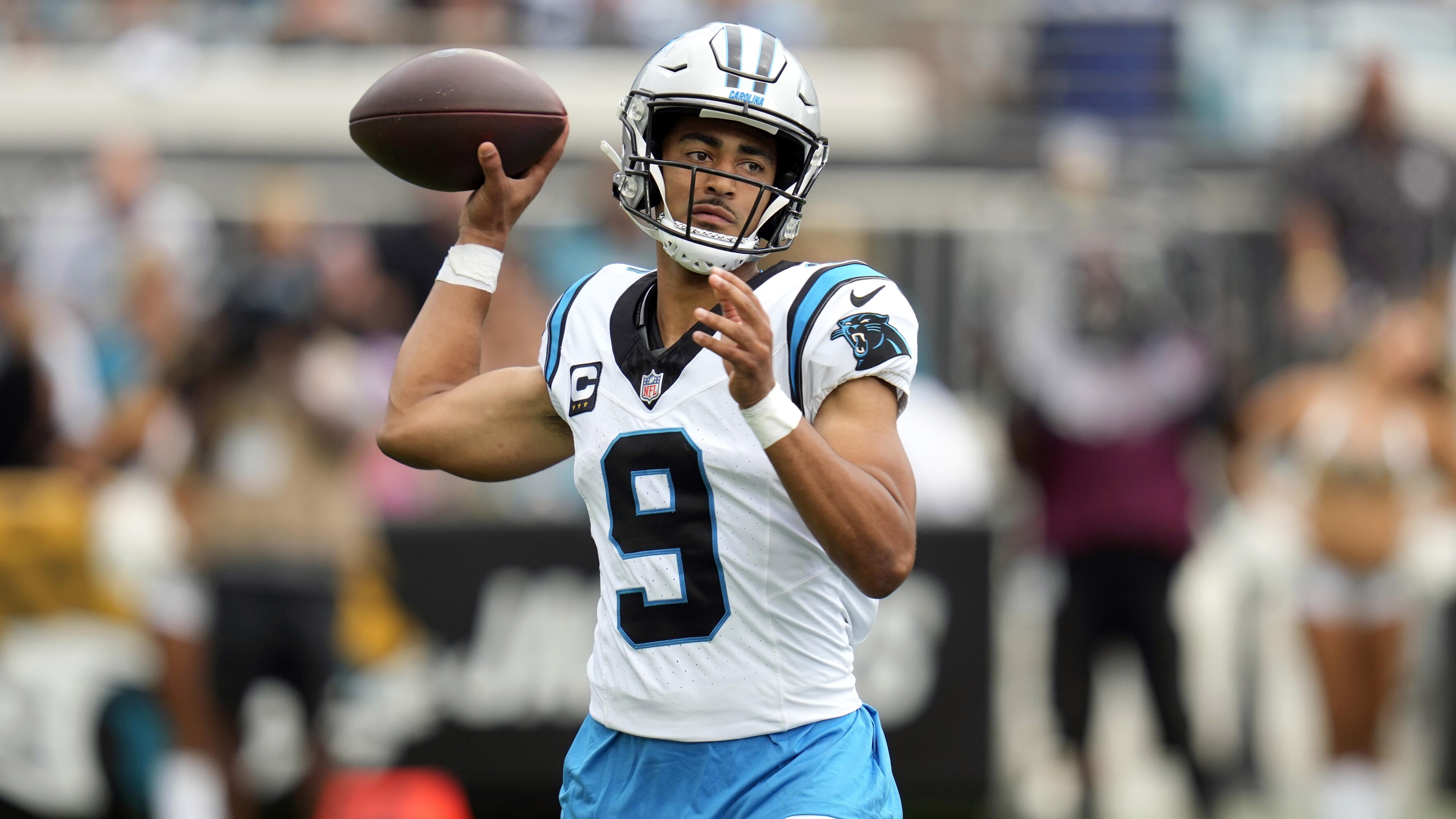 Bryce Young Slams Helmet, Panthers HC Canales Coy on What QB Said in ...