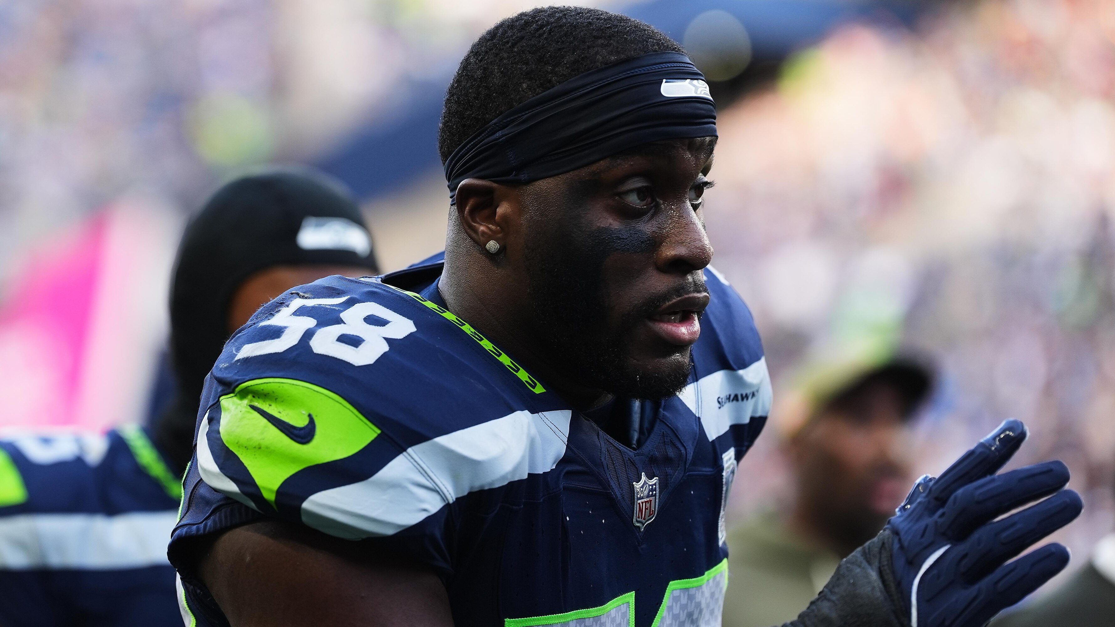 Seahawks' Derick Hall Suspended by NFL After Stepping on Leg of Rams ...