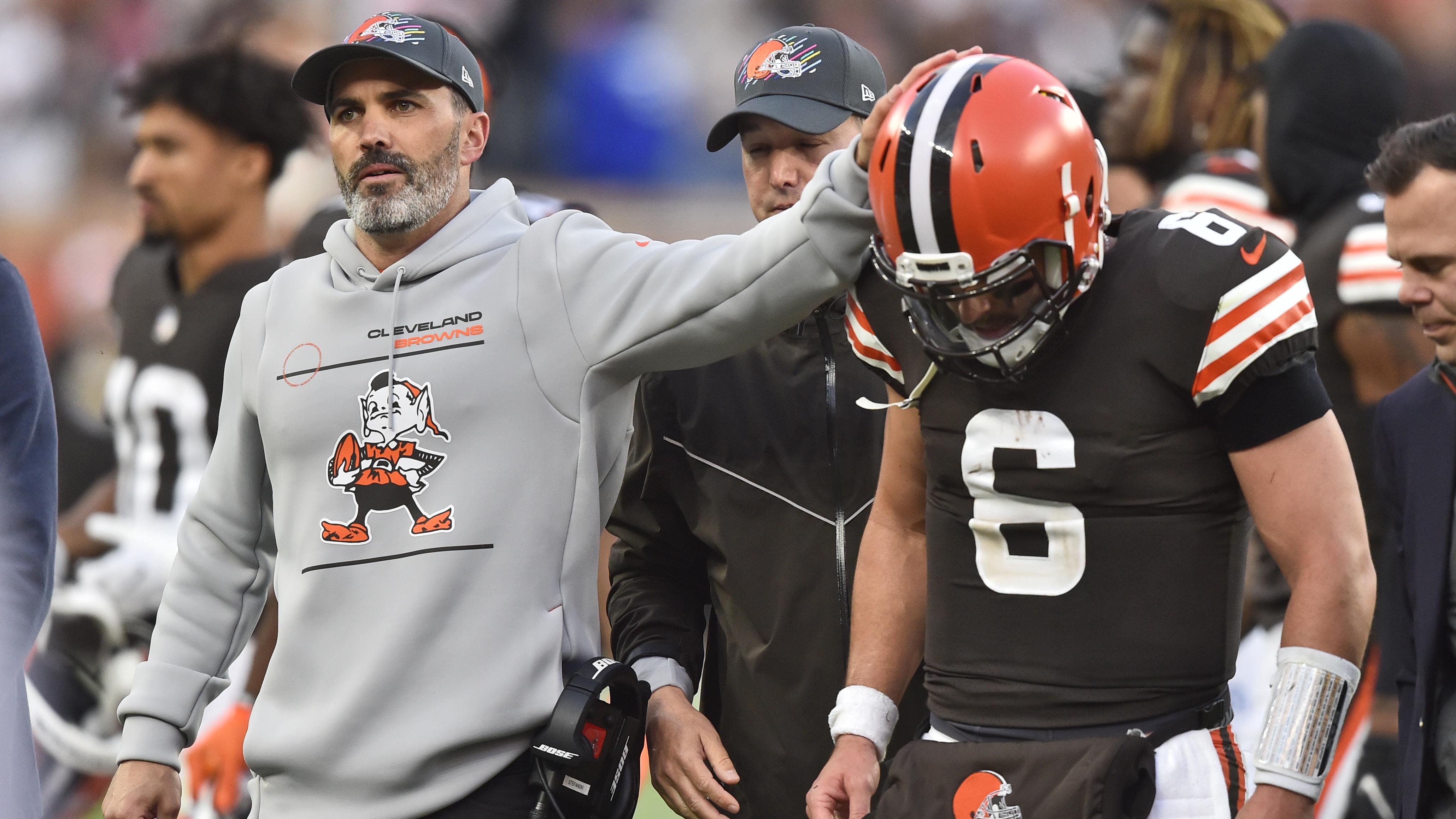 Kevin Stefanski Responds to Baker Mayfield Saying Browns Shipped QB Off ...