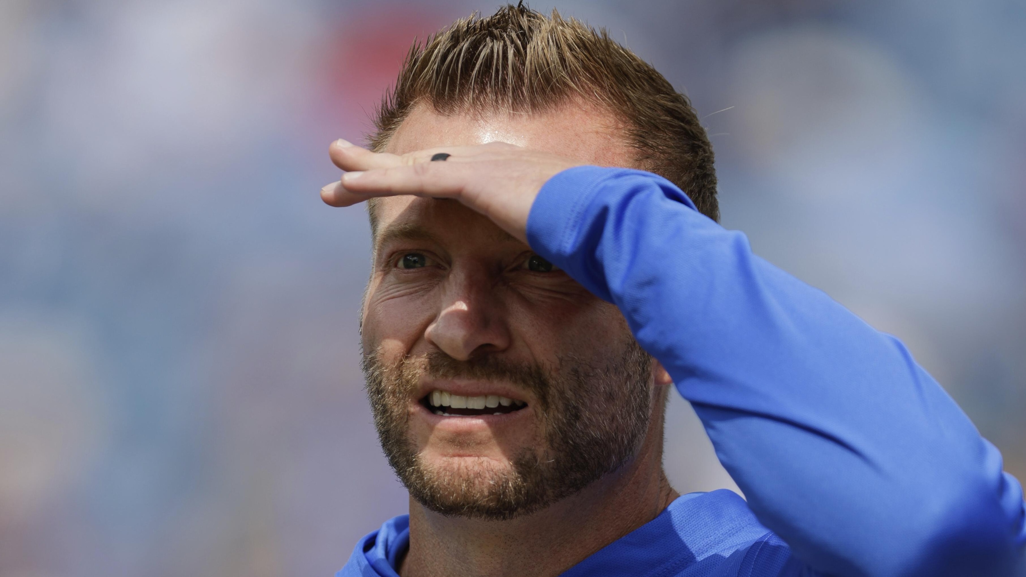 Rams' Sean McVay Won't Need Plantar Fascia Surgery After Injury Calling Timeout
