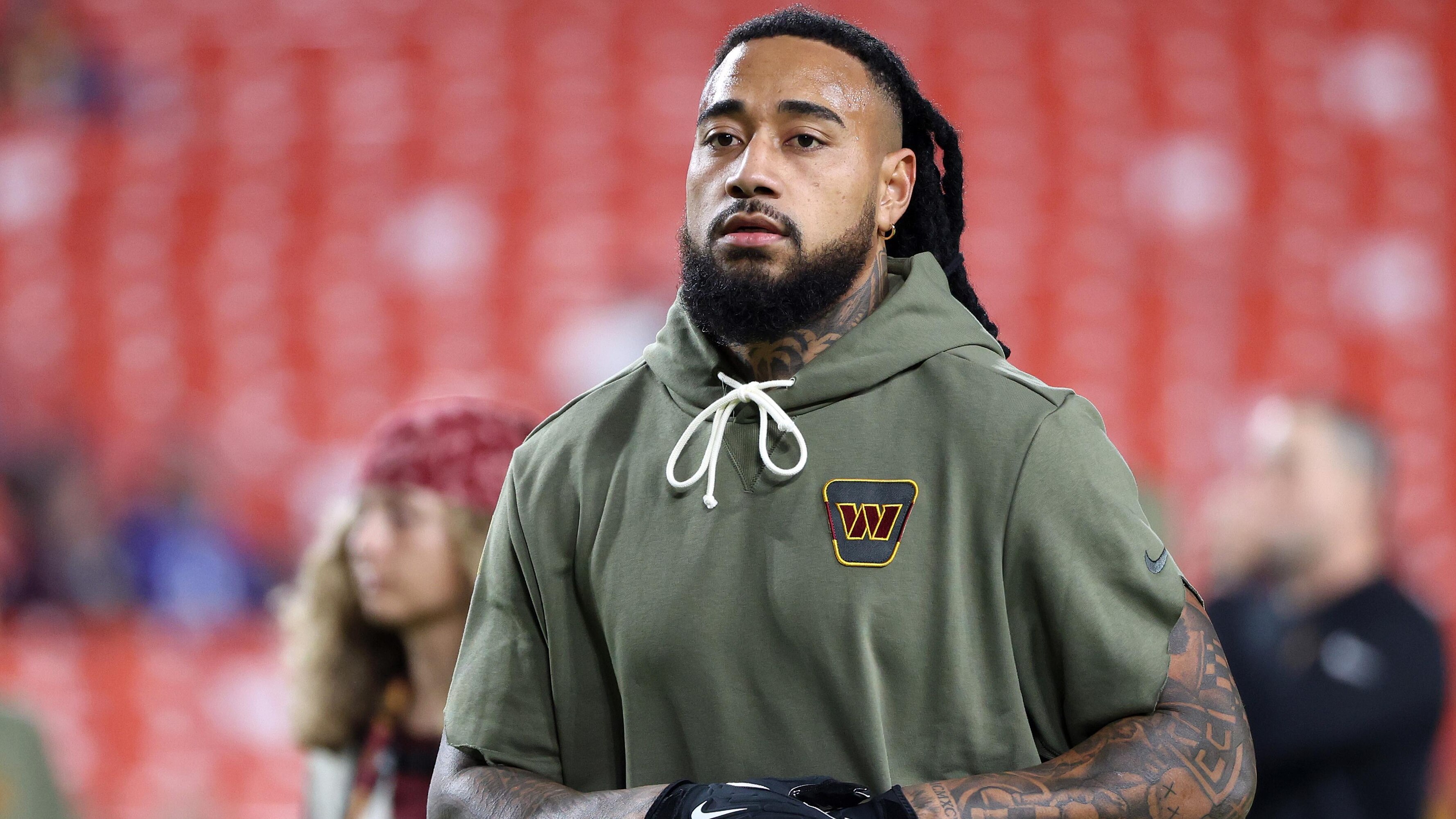 Commanders' Frankie Luvu's Suspension Reduced to $100K Fine By NFL for ...