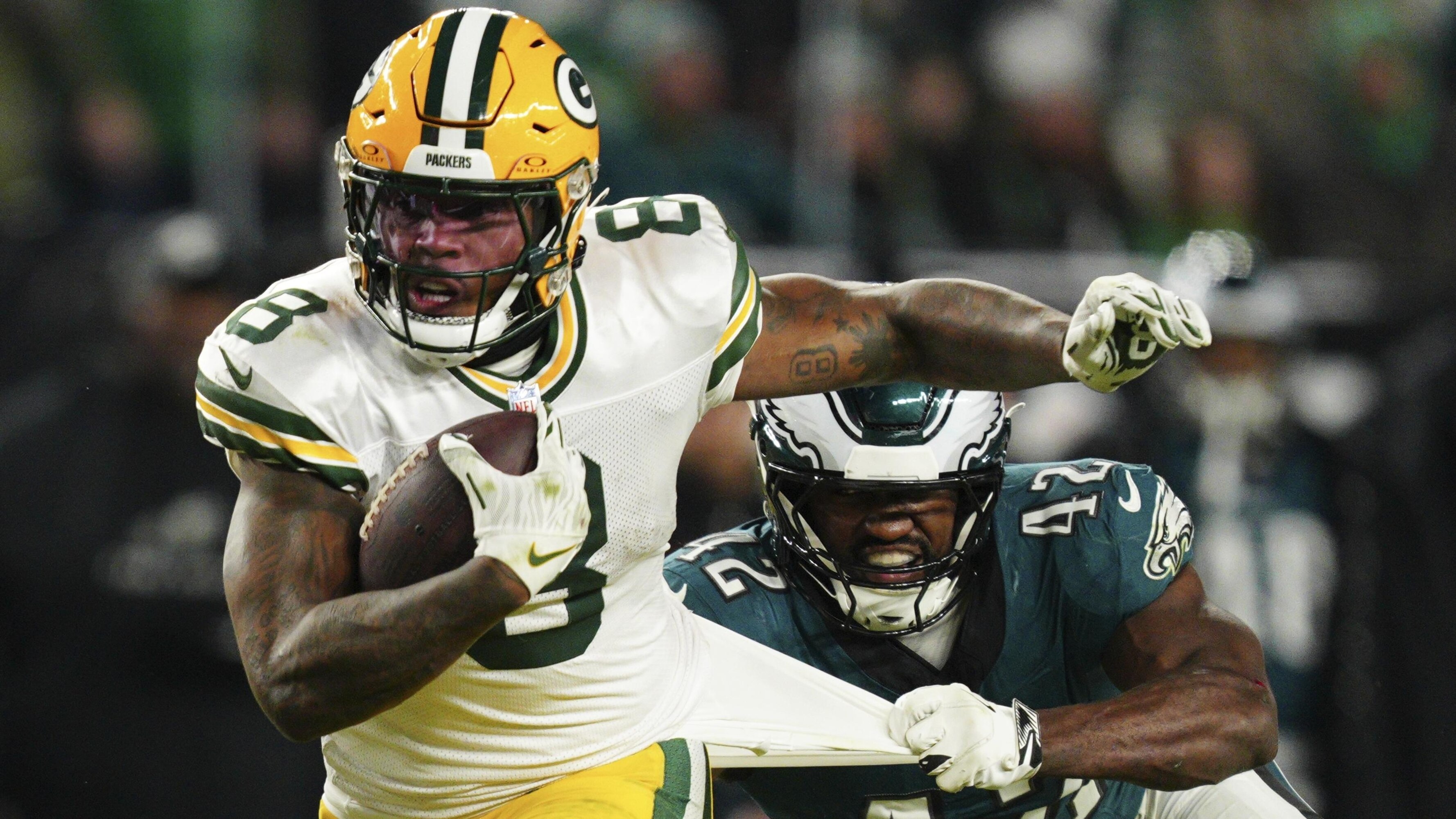 Packers' Josh Jacobs, Cardinals' Budda Baker Named Nos. 33, 34 on NFL ...