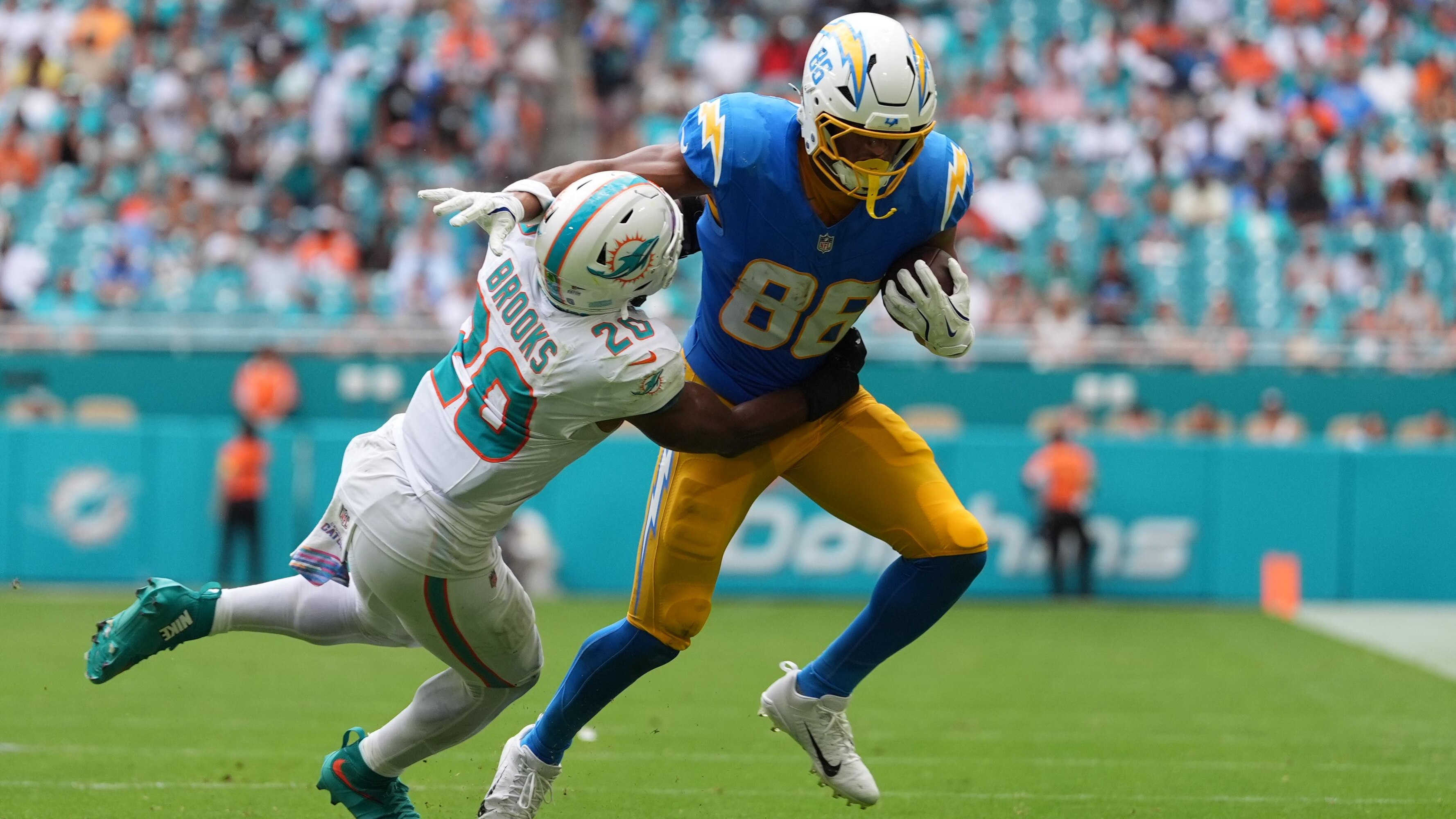Oronde Gadsden's Father Jokes About Benching Chargers' Breakout Fantasy ...