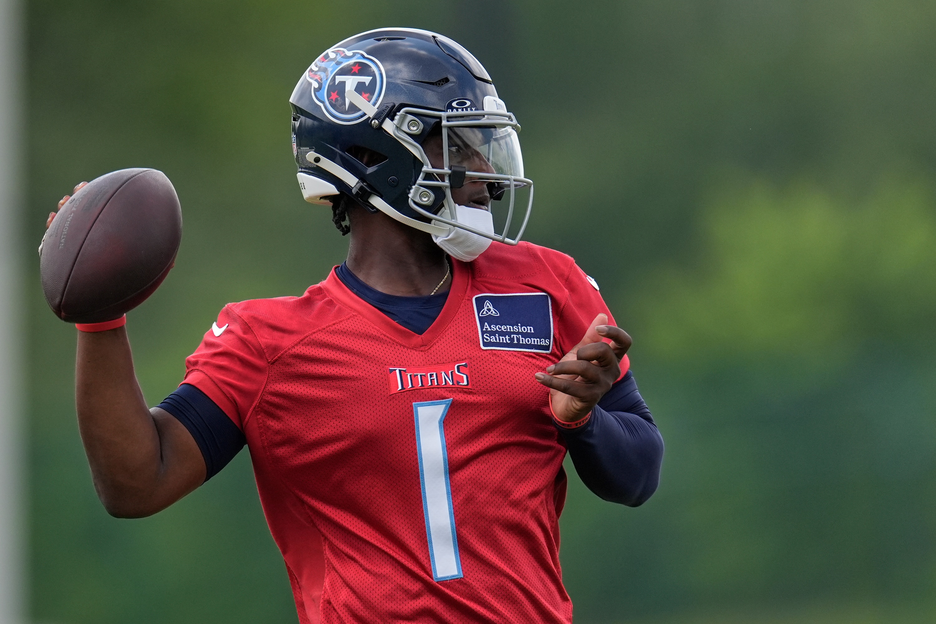 Cam Ward Has a 'F--k It Mentality,' Calvin Ridley Says to Praise Titans ...