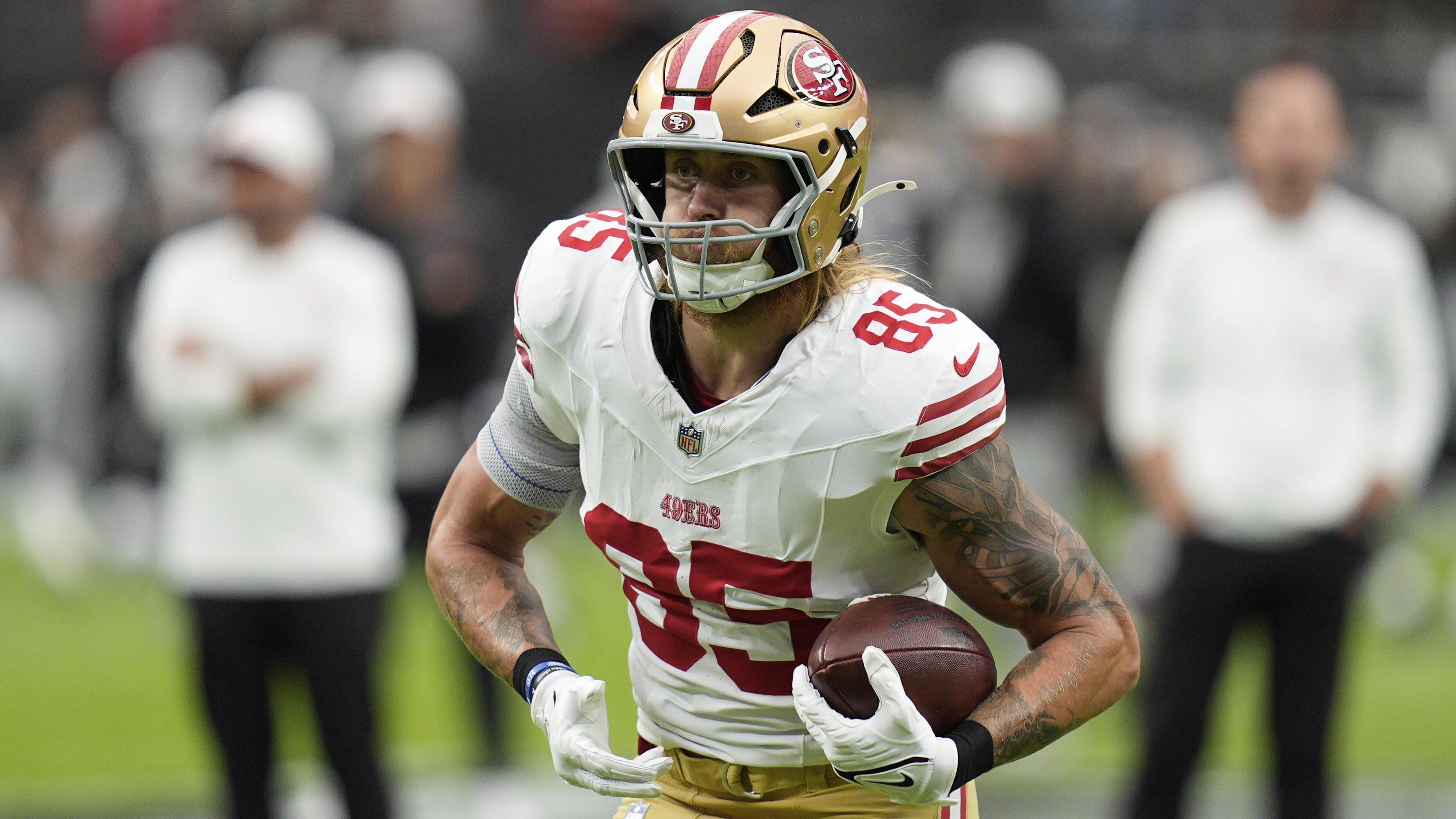 49ers' George Kittle Unlikely to Return from Hamstring Injury vs. Bucs ...
