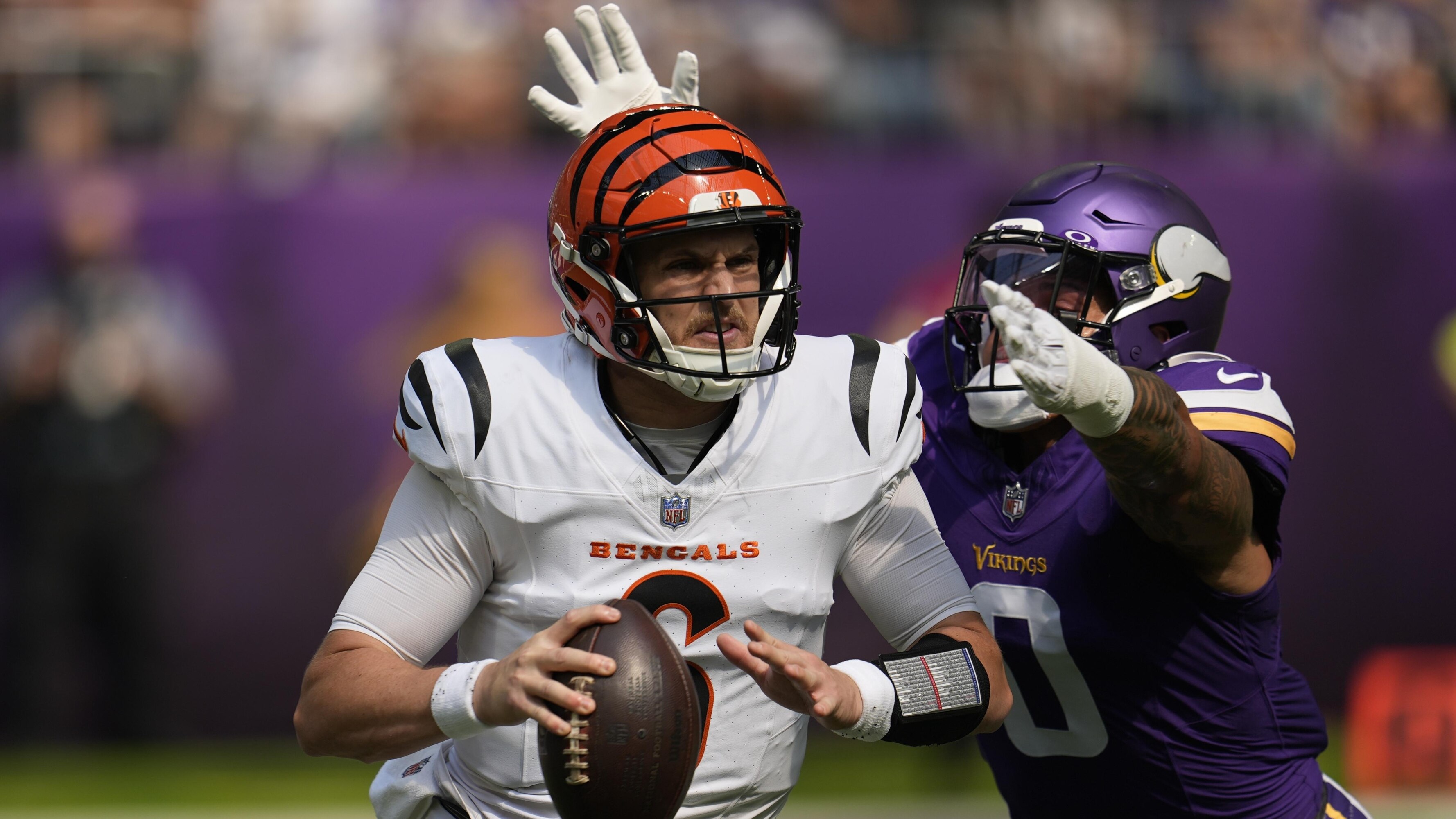 NFL Fans Clown Jake Browning, Bengals in Loss to Carson Wentz, Vikings Without Burrow