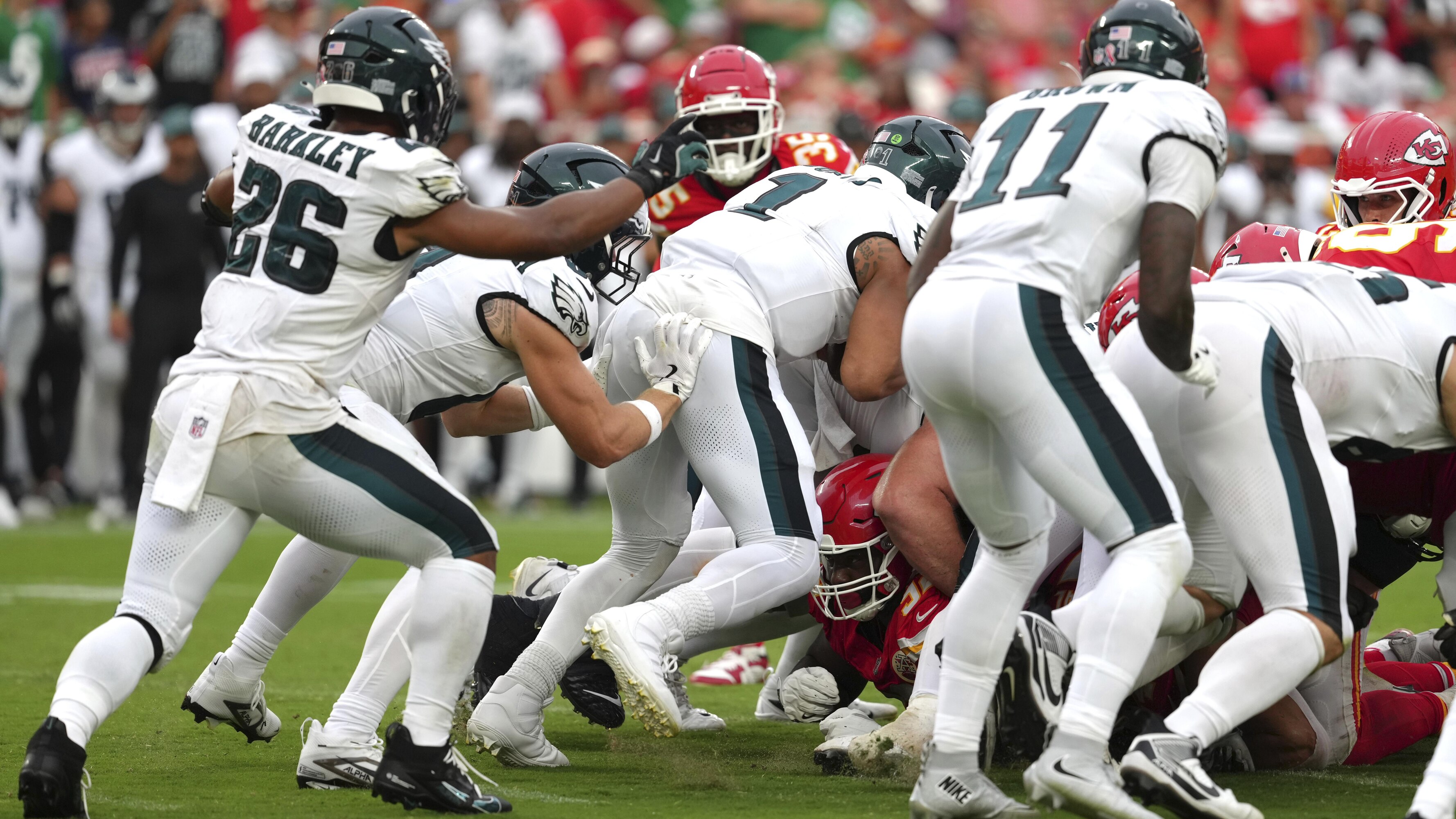 NFL Tells Refs to Call Tush Push 'Tight' After Missed False Start on ...