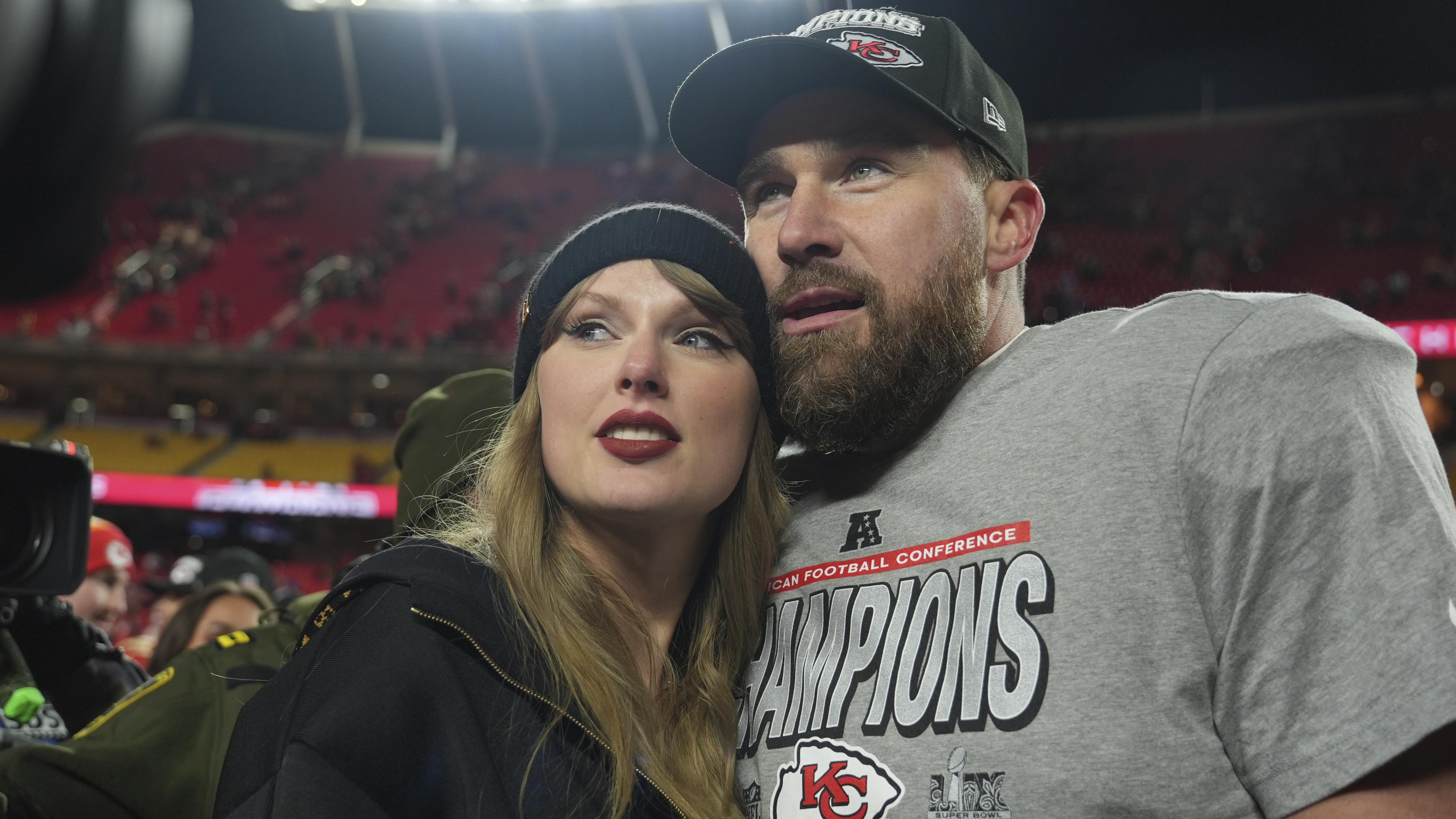 Travis Kelce's Dad Reveals Chiefs TE, Taylor Swift Got Engaged Nearly 2 Weeks Ago