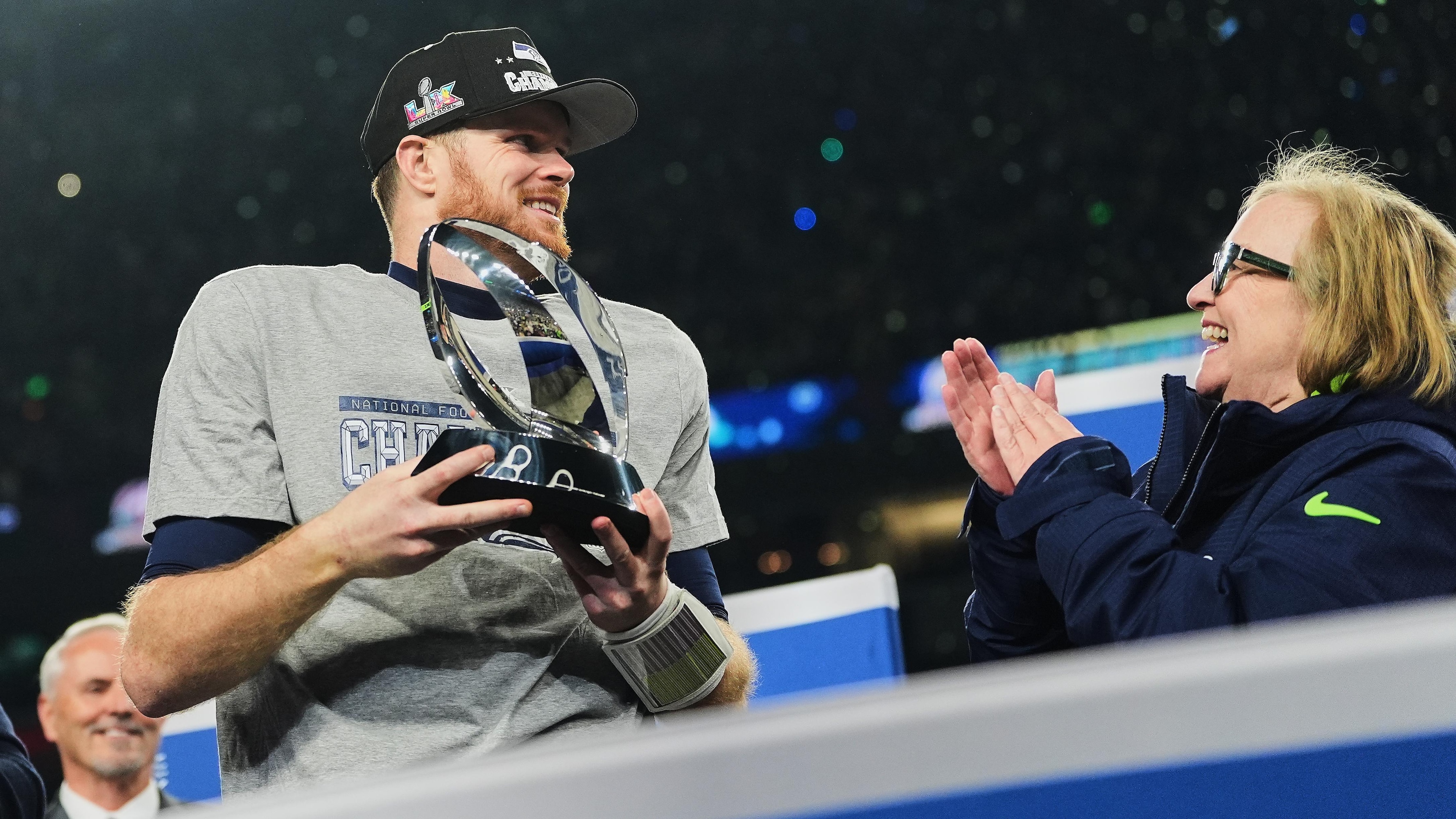 Seahawks React to 'Pope' Trend and 'Divine Timing' Ahead of Super Bowl ...