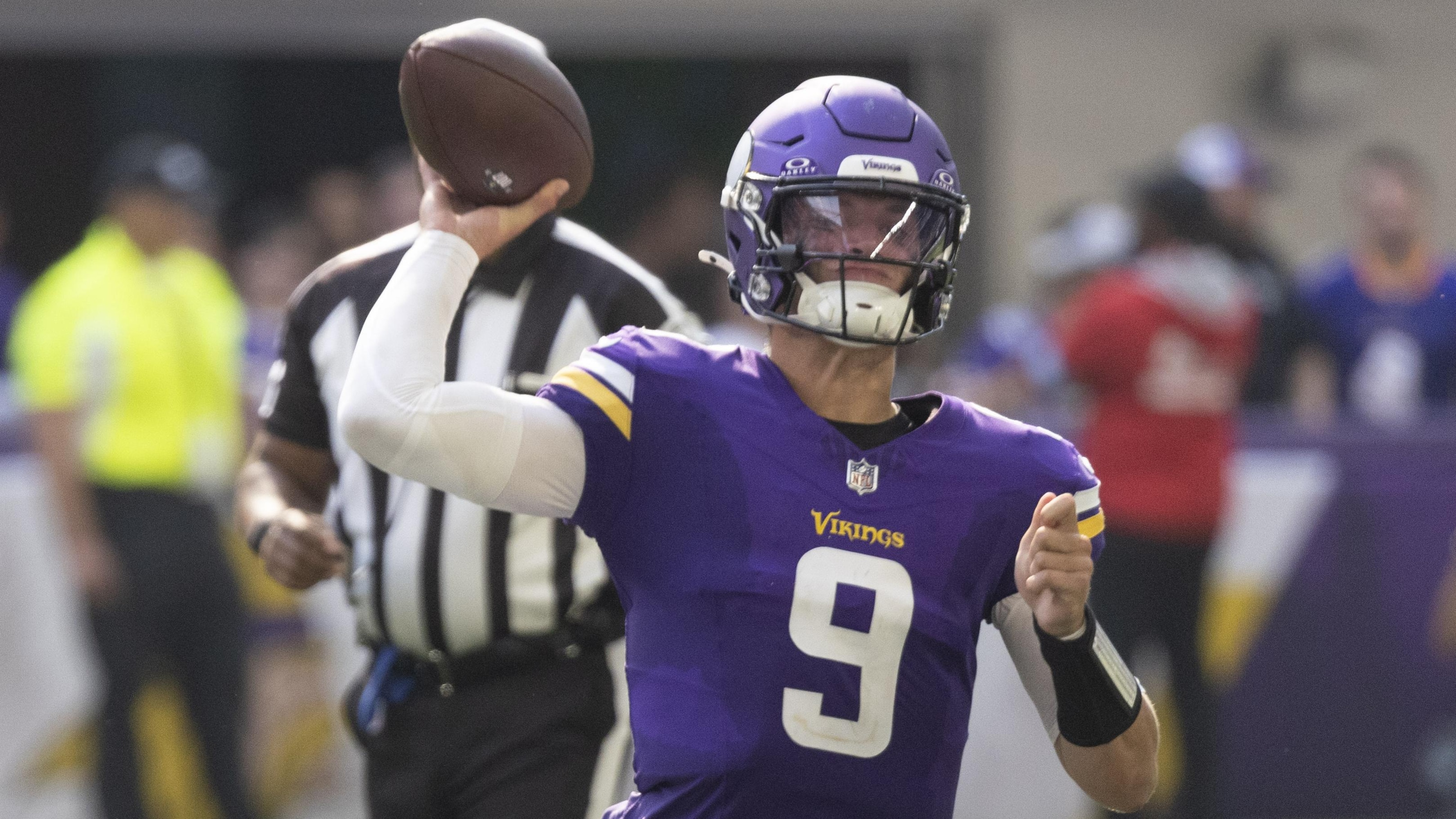 Vikings 2025 NFL Schedule Released for J.J. McCarthy's 1st Year After Darnold's Exit