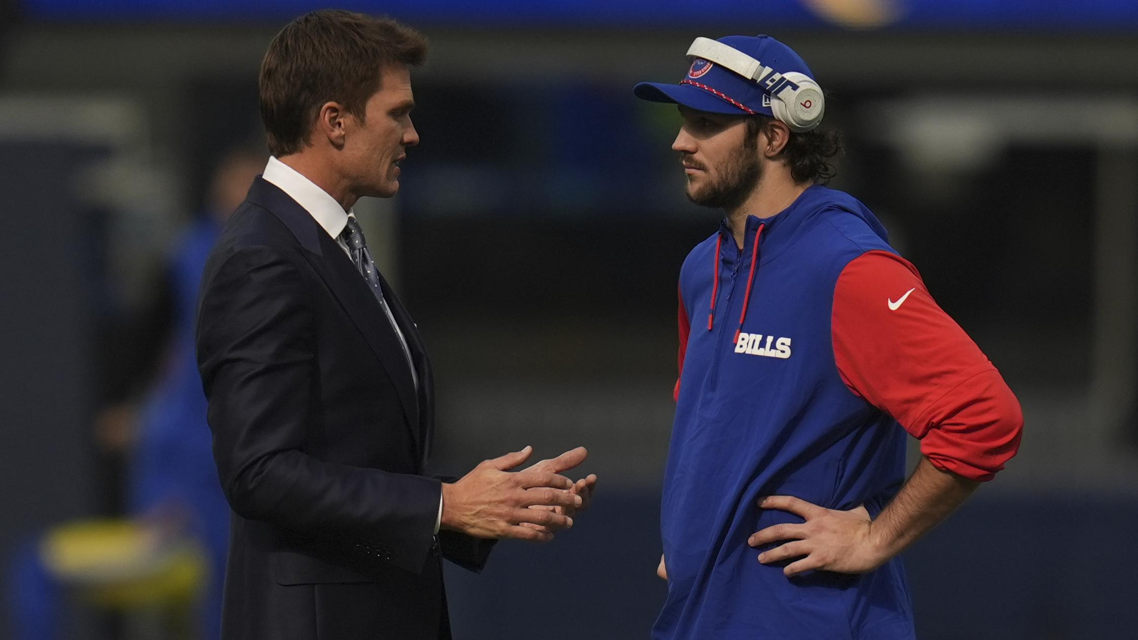 Josh Allen Says His '1 Regret' Is Not Beating Tom Brady Before QB's NFL ...