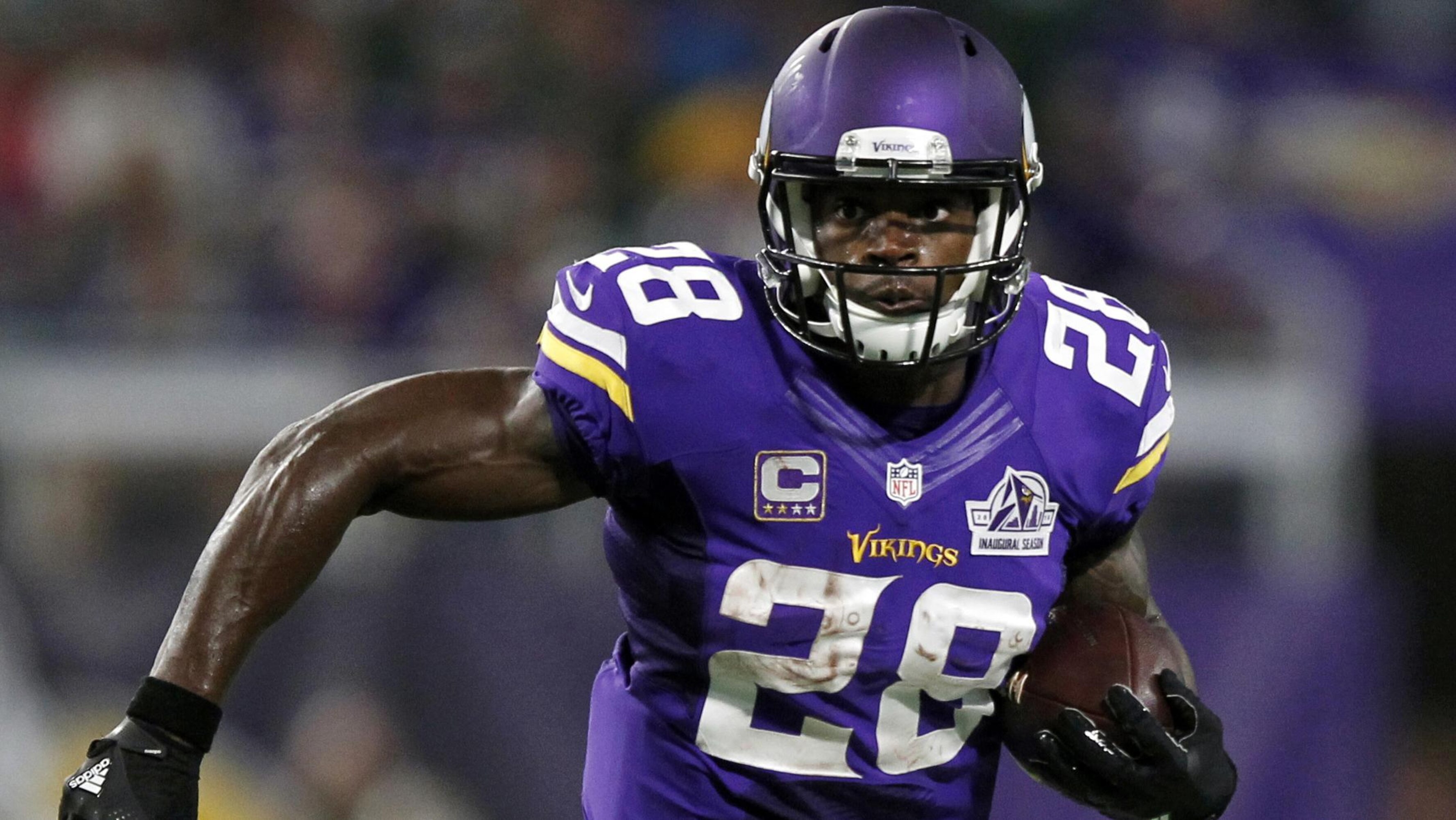 NFL Legend Adrian Peterson Shares Training Video Ahead of Celebrity ...