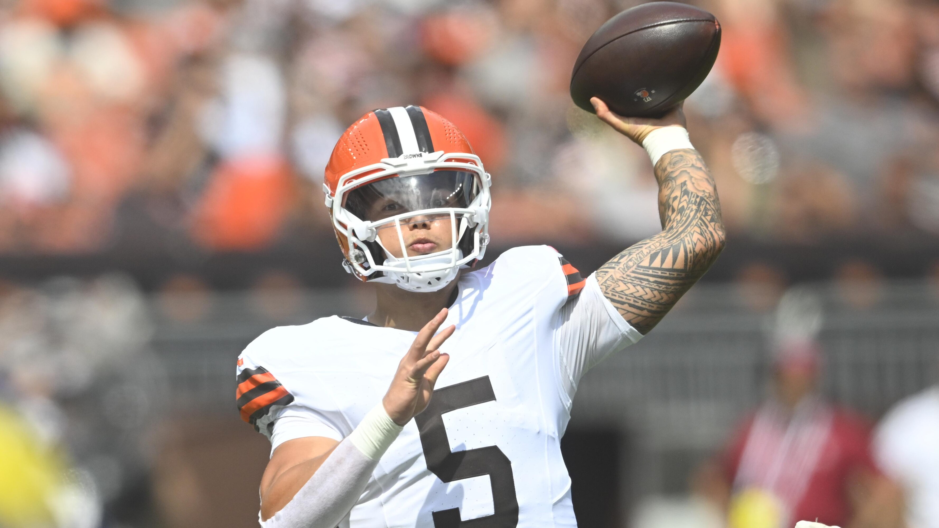 Dillon Gabriel to Start for Browns vs. Vikings, Joe Flacco Benched as QB1
