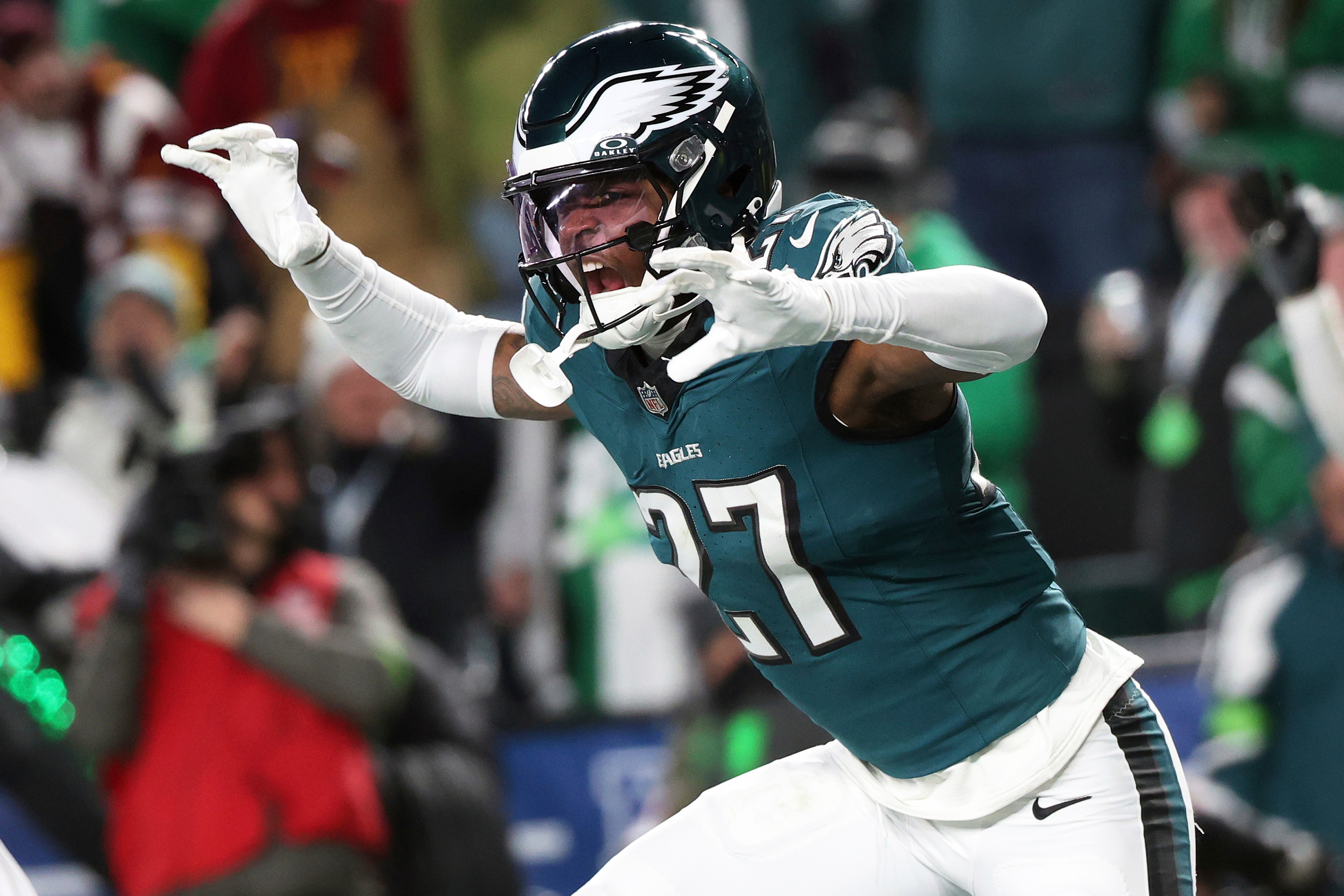 Quinyon Mitchell Says Eagles 'Gonna Run It Back for Sure' After Winning ...