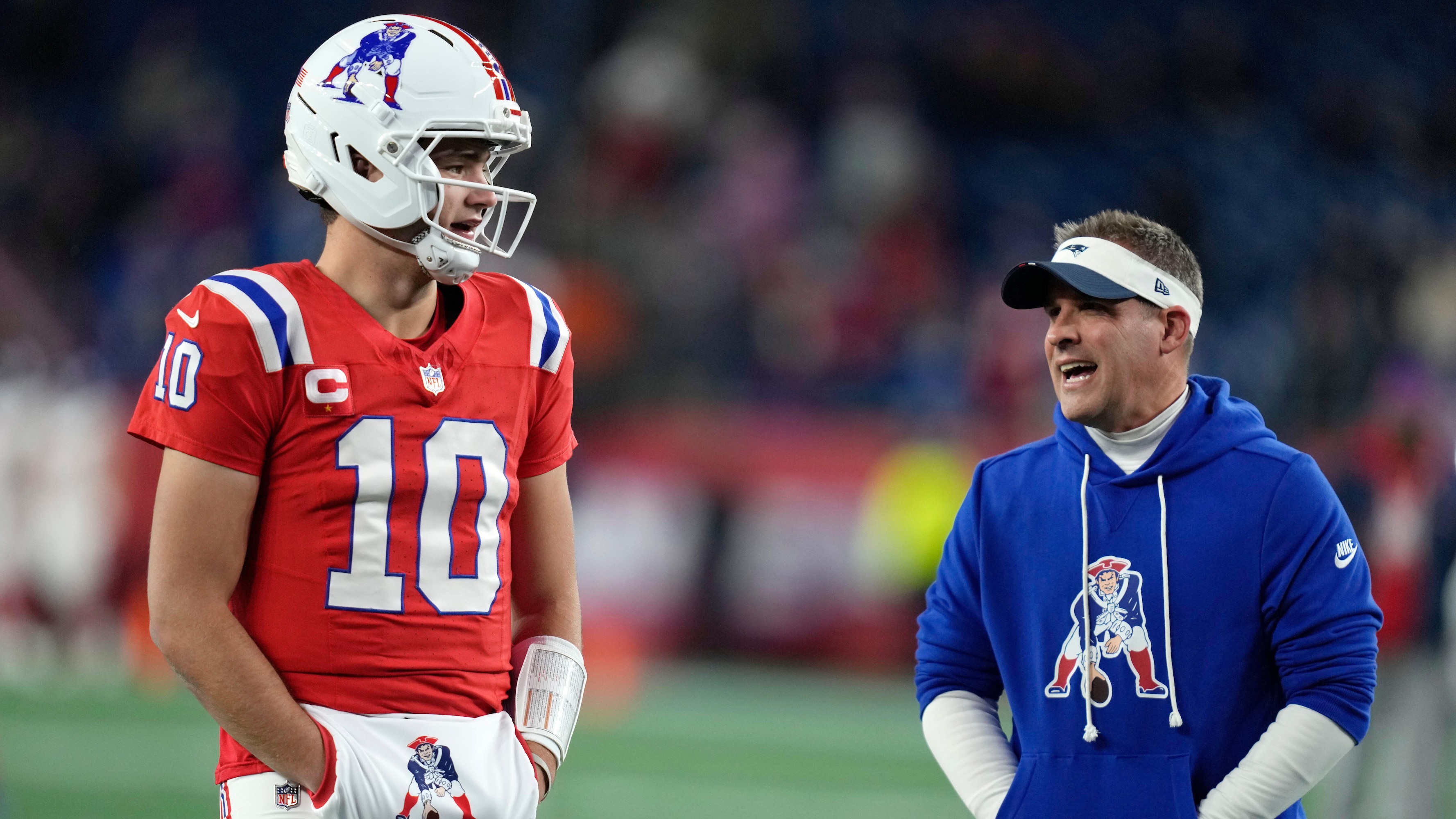 Patriots' Drake Maye, Josh McDaniels Played Pickleball Before Ever ...