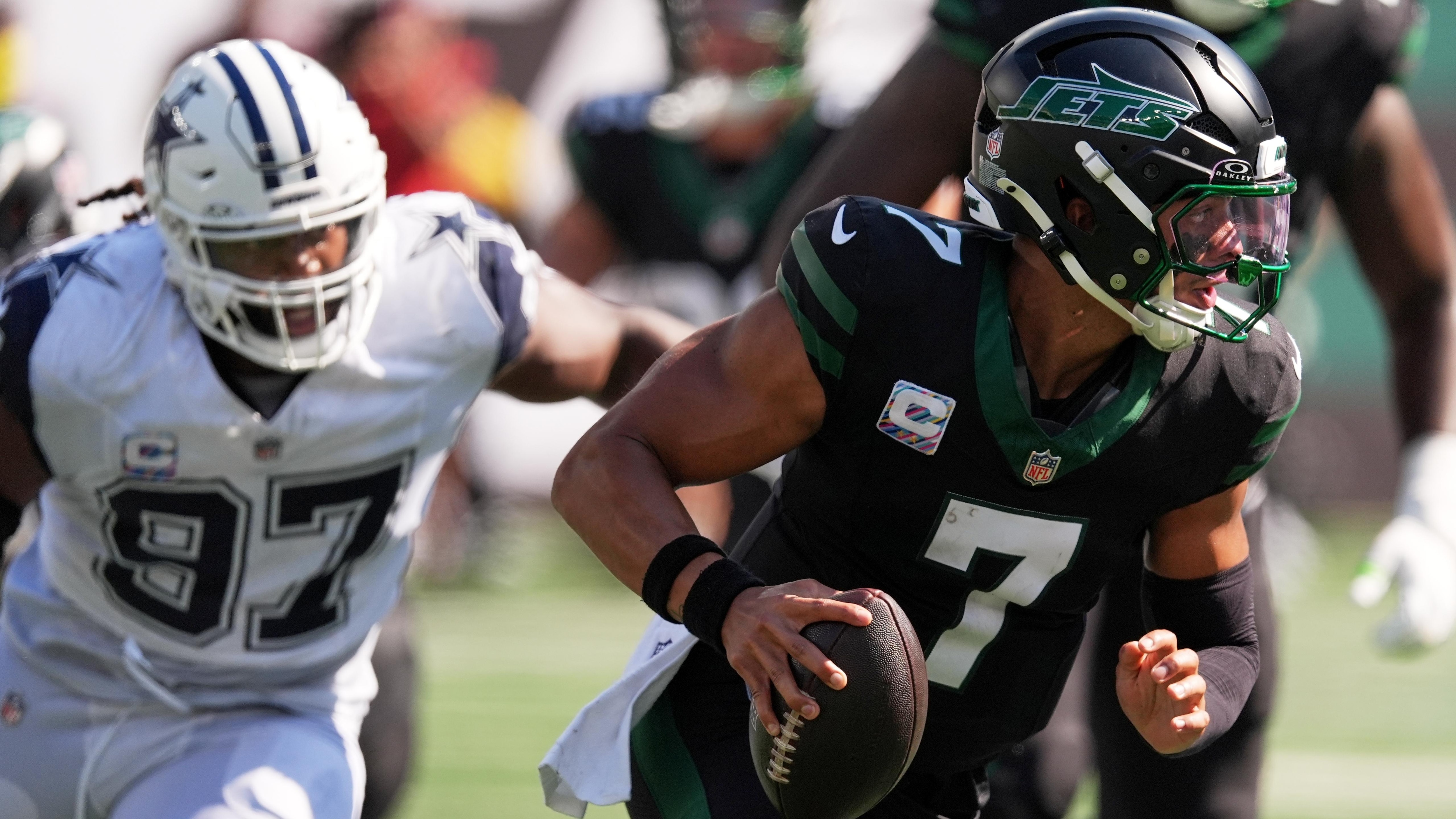 Justin Fields, 0-5 Jets Ripped by NFL Fans After Blowout Loss to Dak Prescott, Cowboys