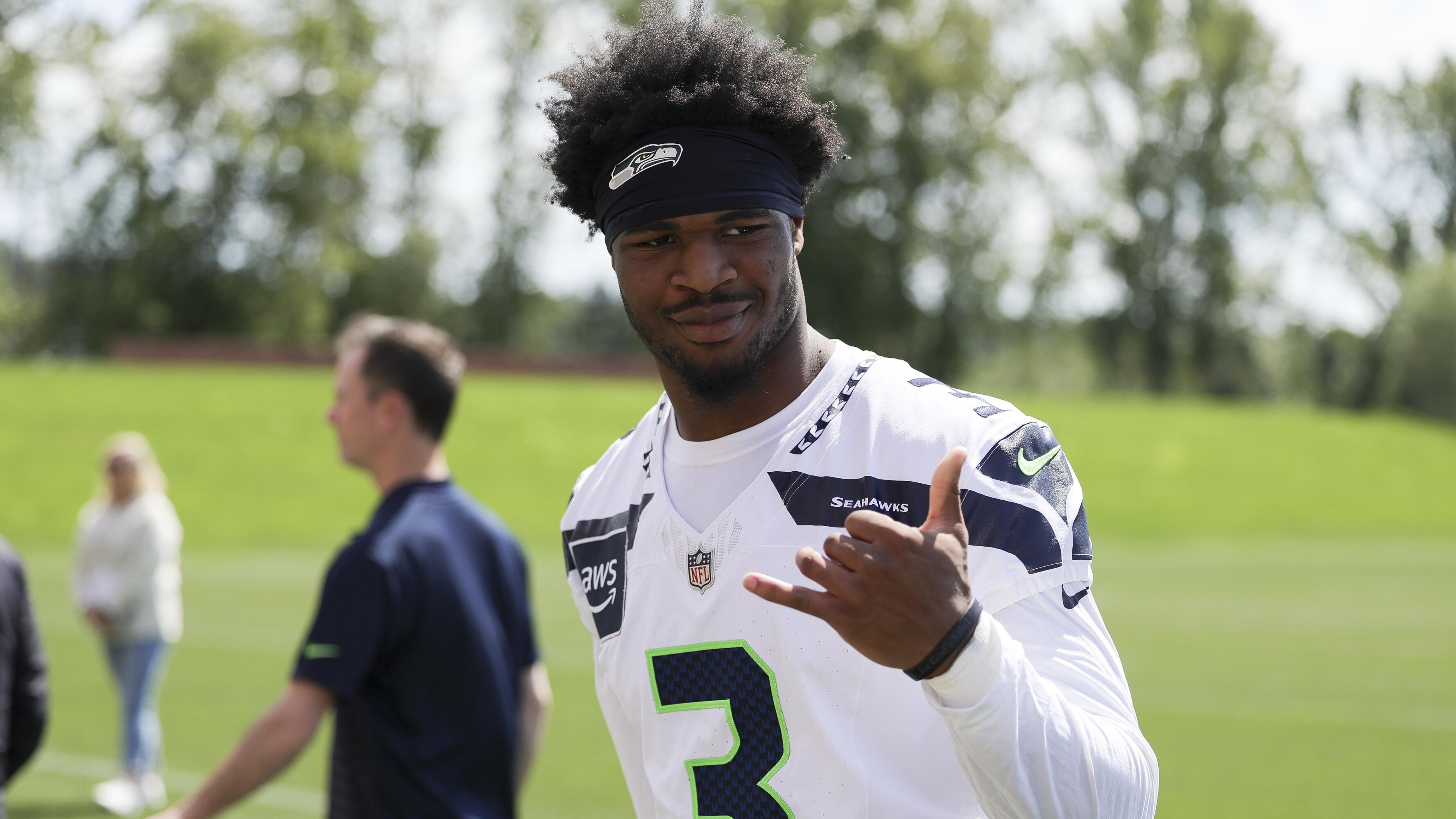 Nick Emmanwori Says He'll Wear Russell Wilson's Former No. 3 Jersey ...