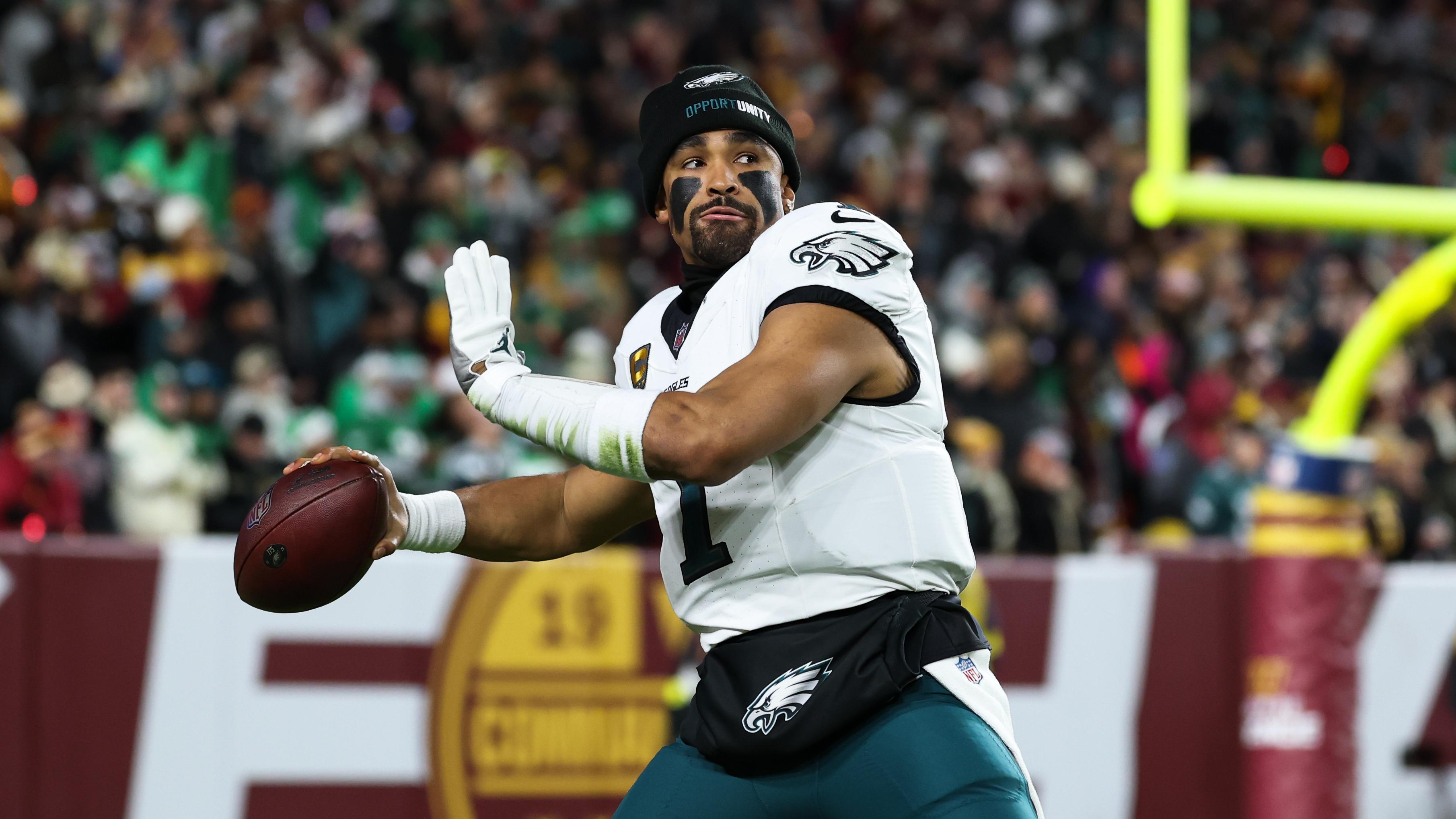 Jalen Hurts Reflects on 'Rare Times' as Eagles Make History, Clinch ...