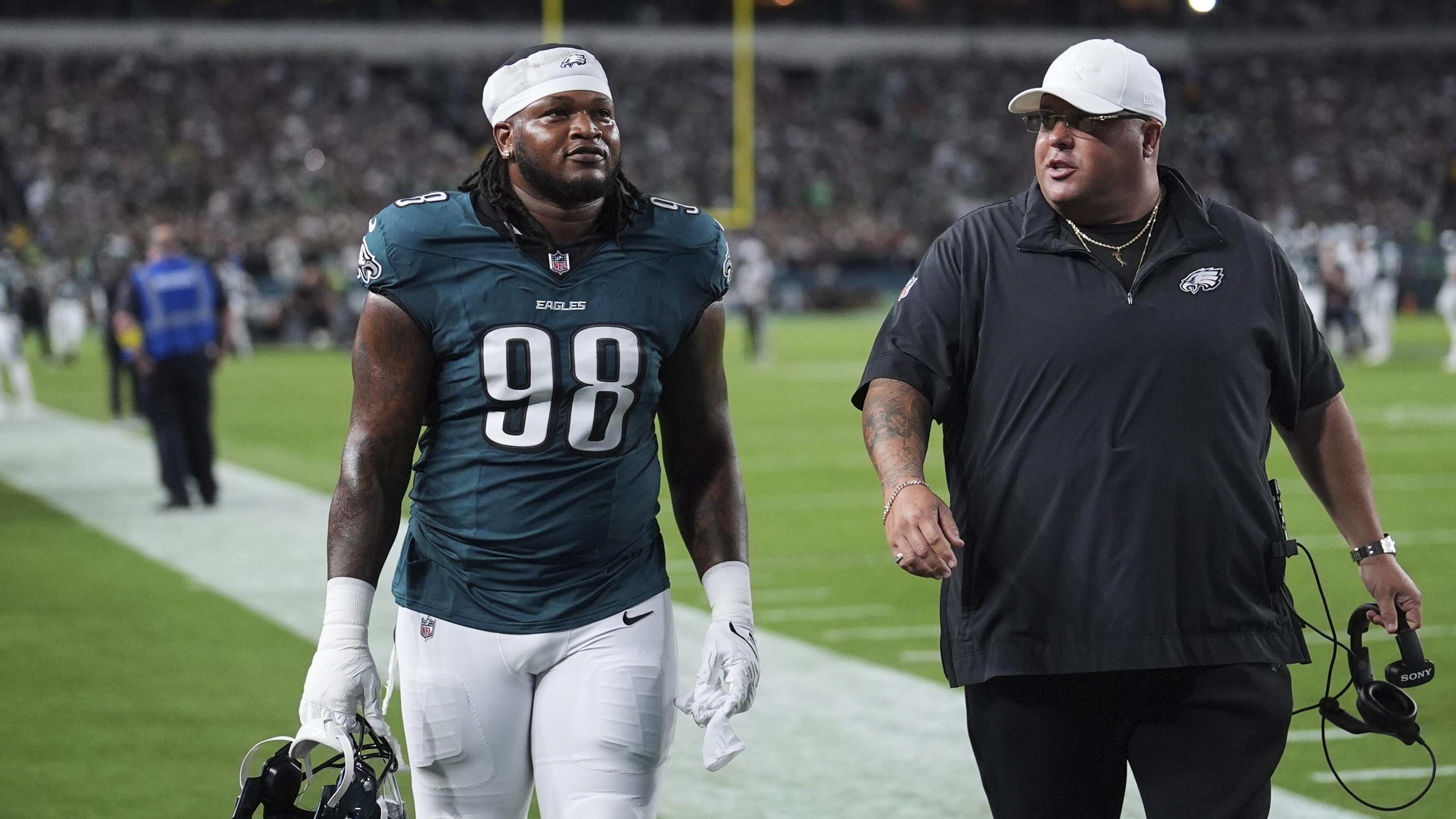 NFL Reportedly Plans to Review Jalen Carter, Dak Prescott Spit Video for Discipline