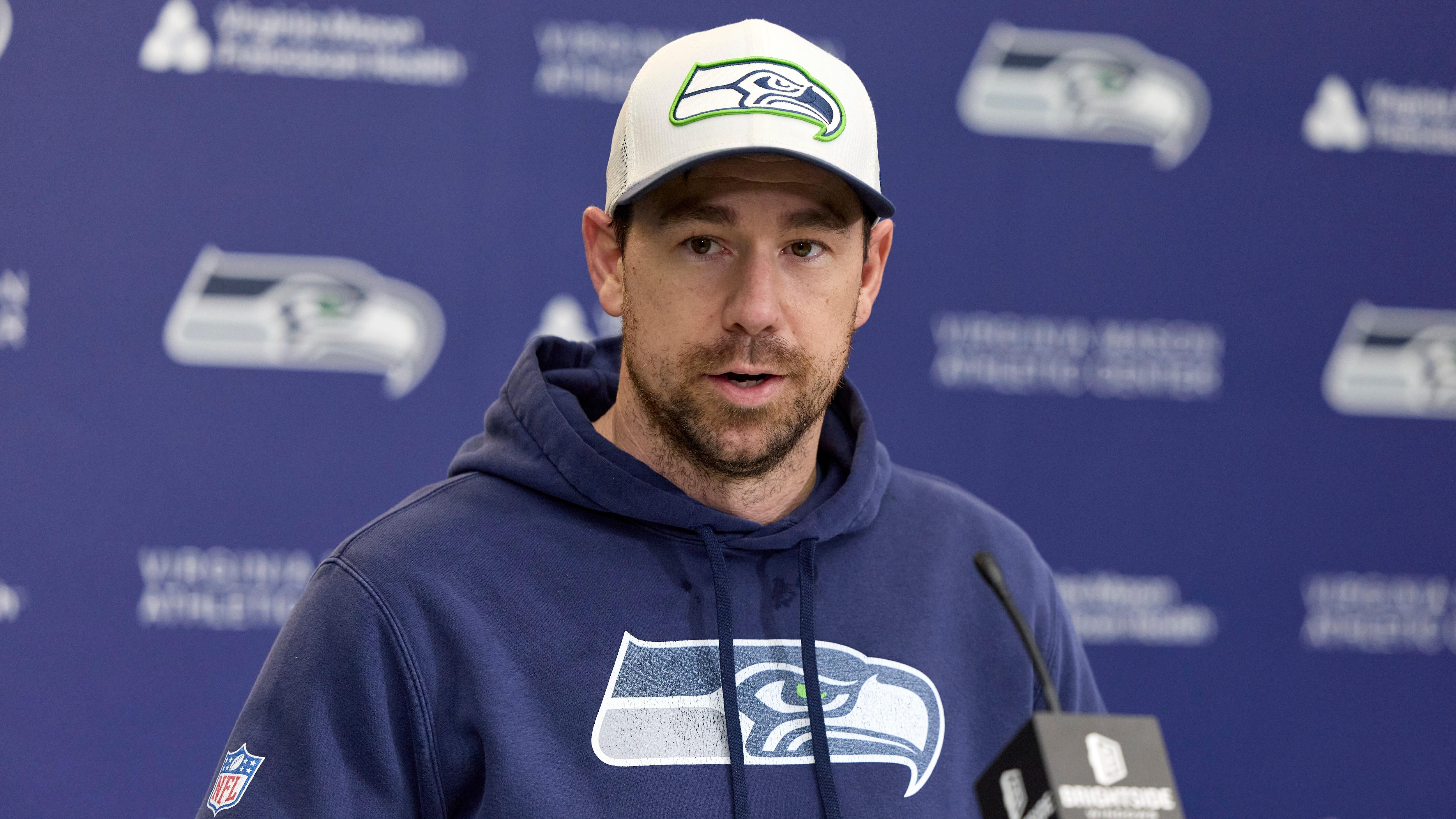 Klint Kubiak Dodges Raiders HC Rumors Ahead of Seahawks vs. Patriots in ...