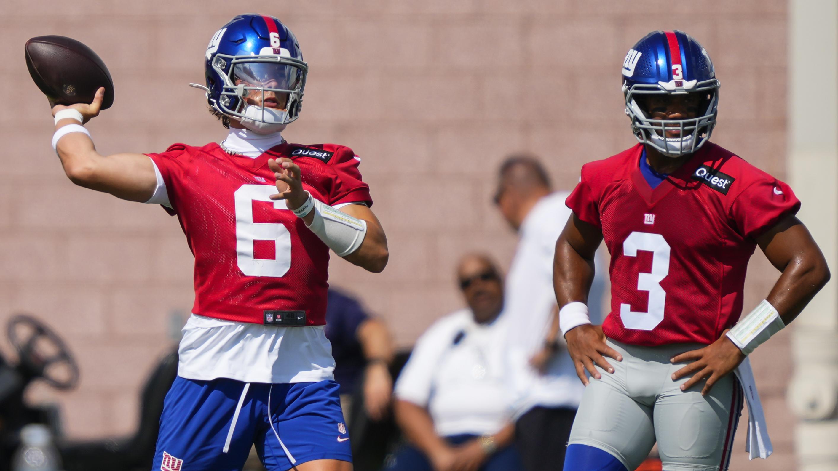 Russell Wilson Praises Jaxson Dart, Says Giants QB is 'Confident' with a 'Great Arm'