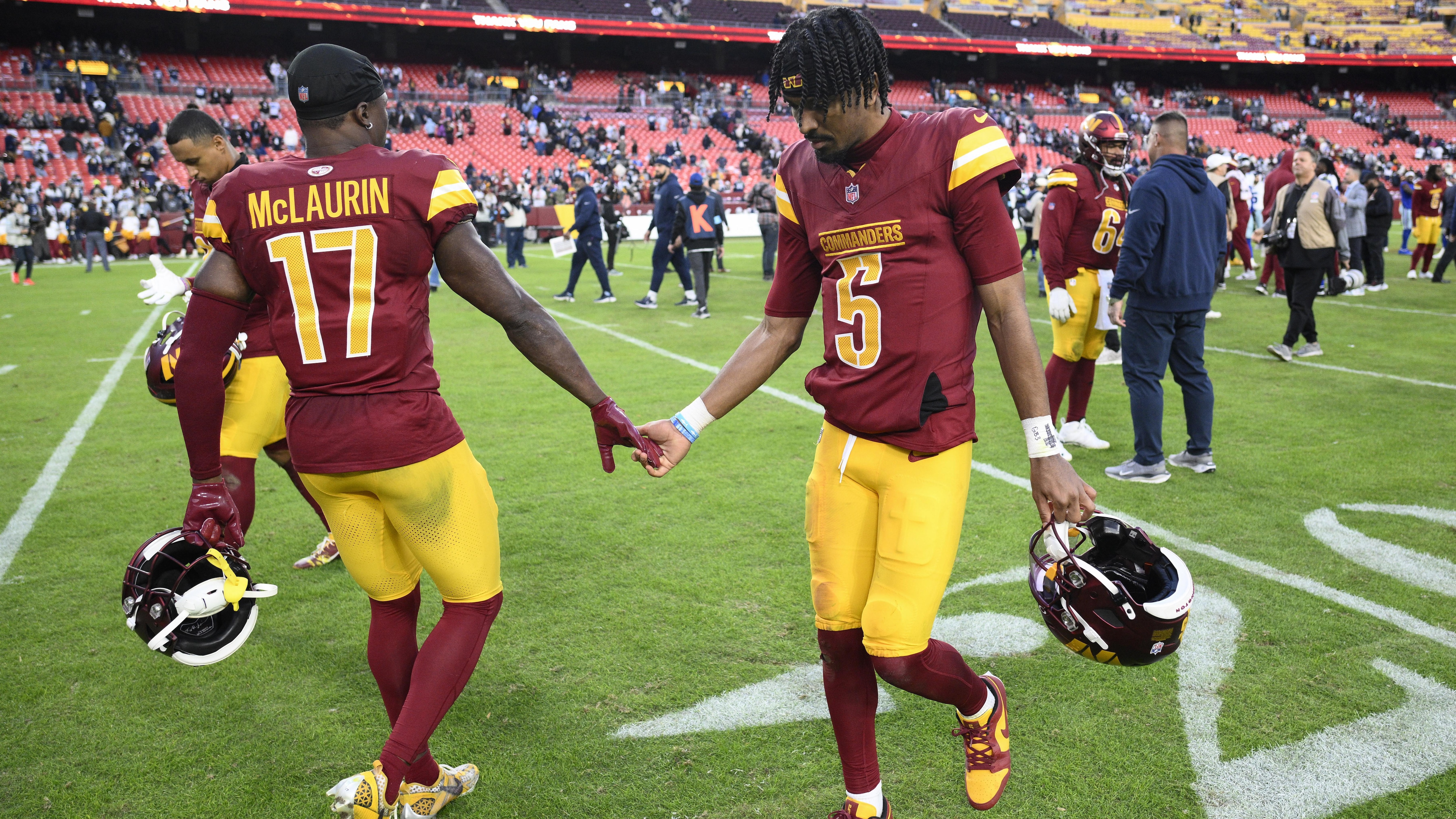 Will Jayden Daniels, Terry McLaurin Play for Commanders vs. Dolphins in ...