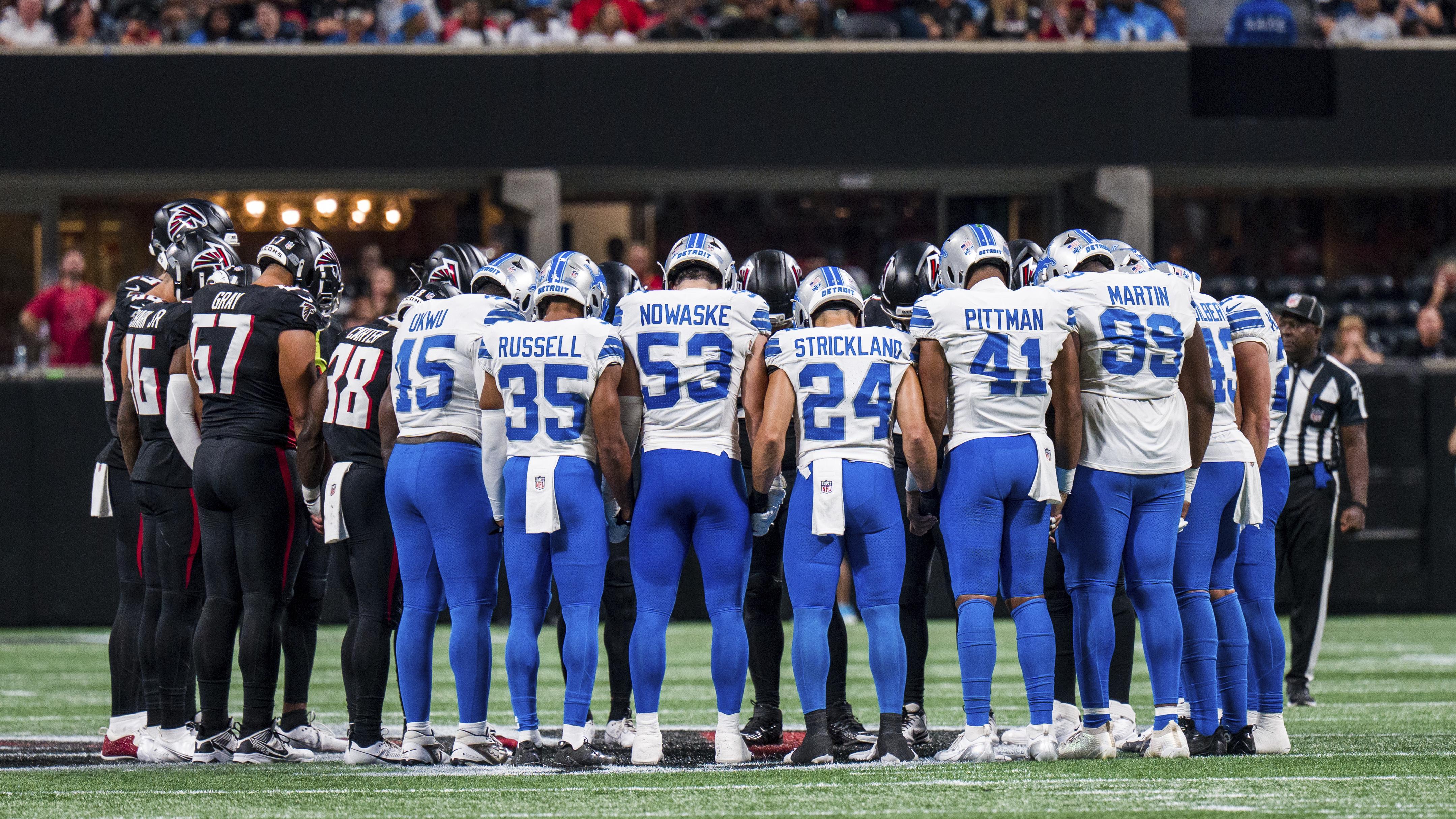 Lions' Morice Norris Hospitalized After Exiting vs. Falcons in ...