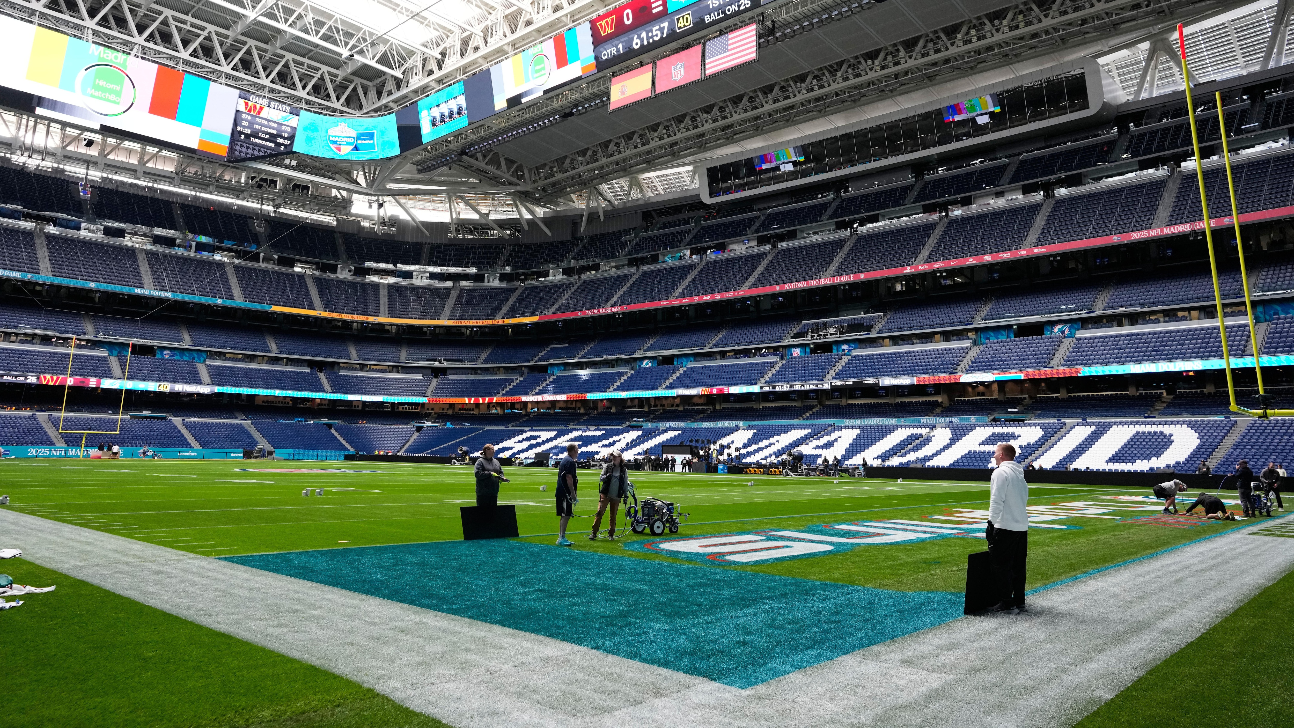 Watch Real Madrid's Epic Time Lapse Video Transforming Stadium for ...