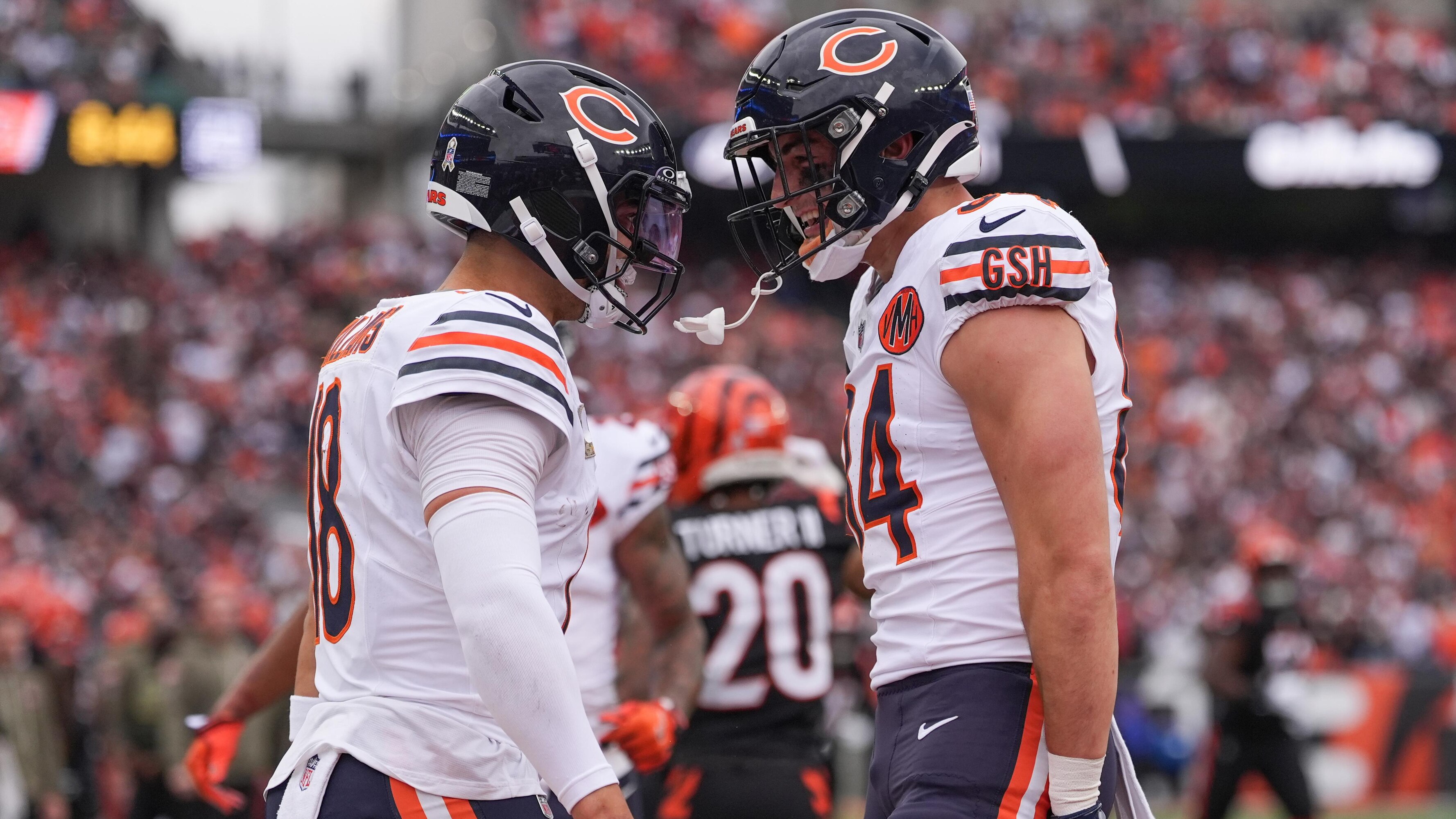 Bears' Caleb Williams Compares Loveland GW TD to Steph Curry, Steve ...