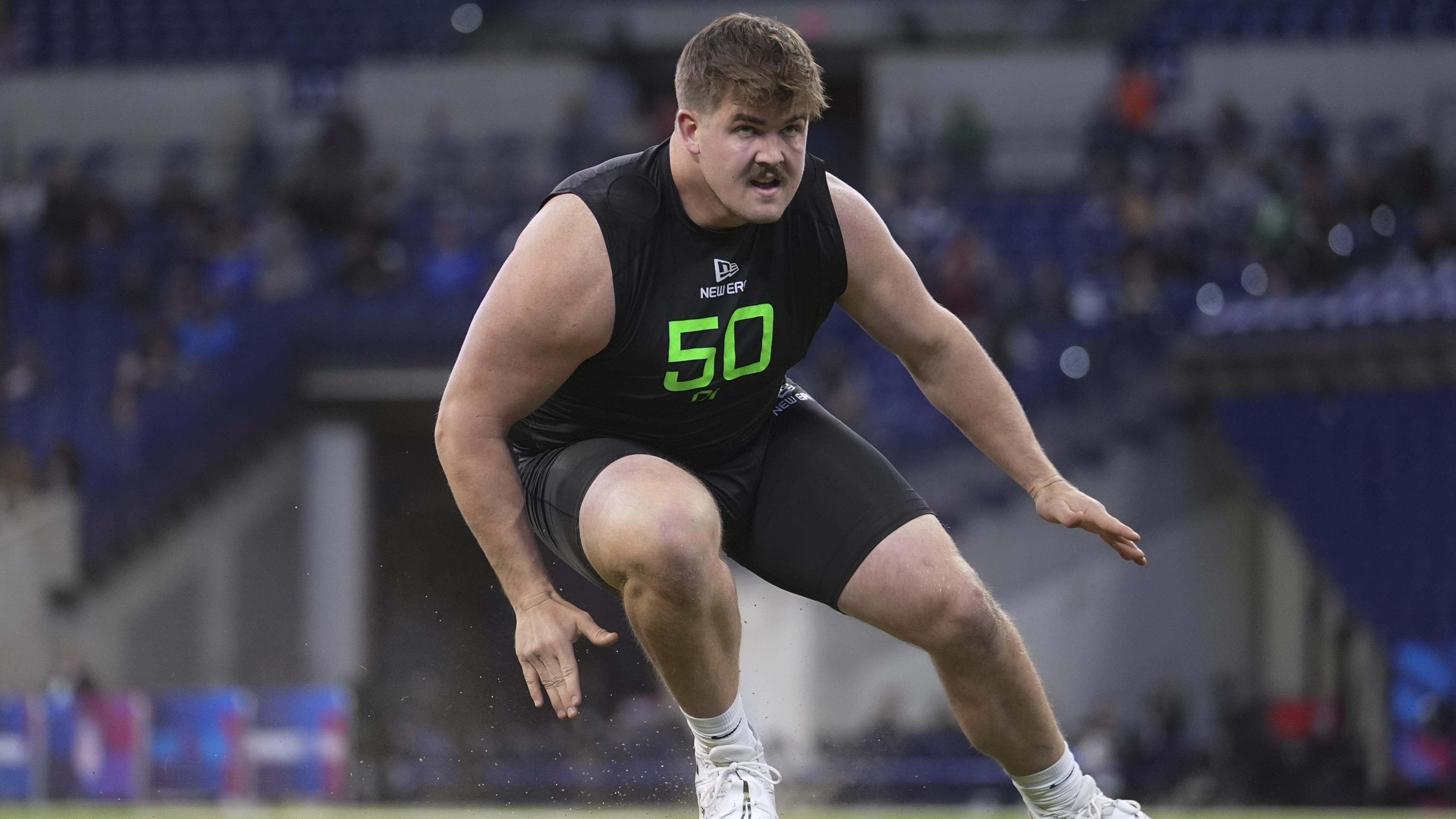 Grey Zabel NFL Draft 2025 Scouting Report for Seattle Seahawks IOL