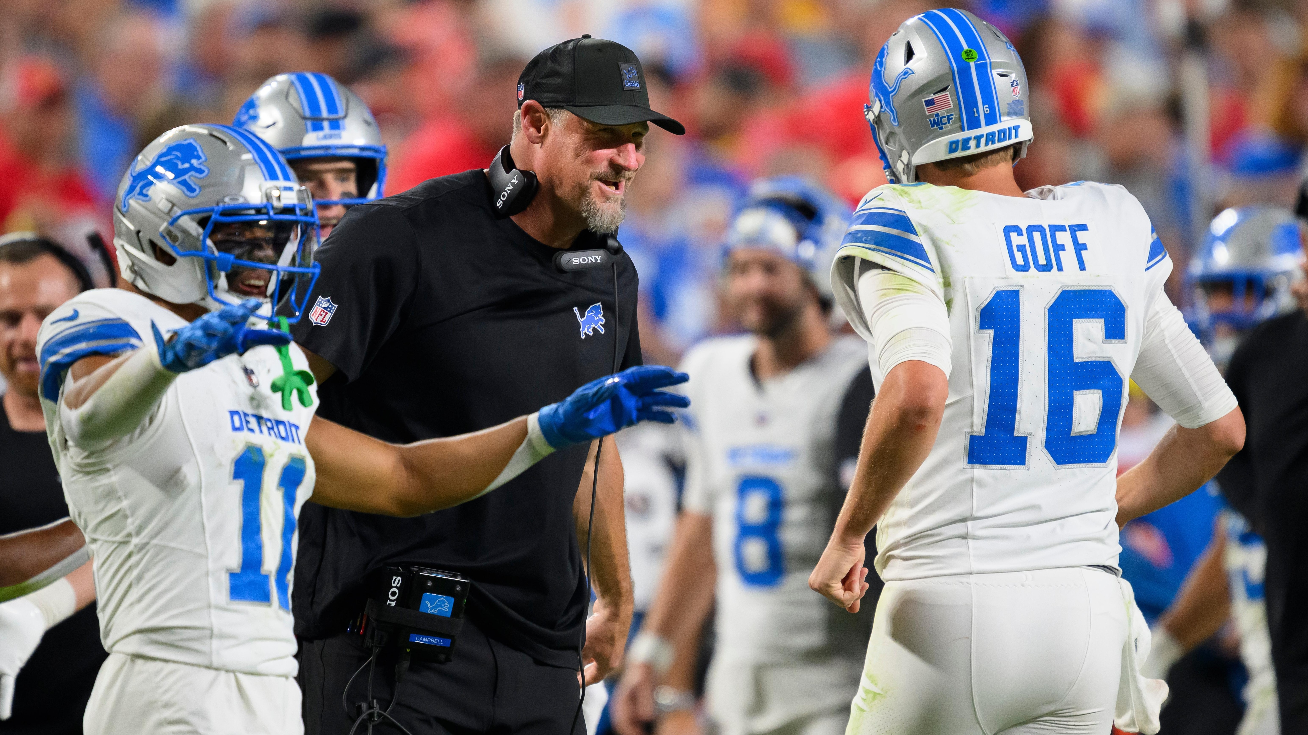 Jared Goff Praises Dan Campbell's Offensive Play-Calling During Lions' 44-22 Win