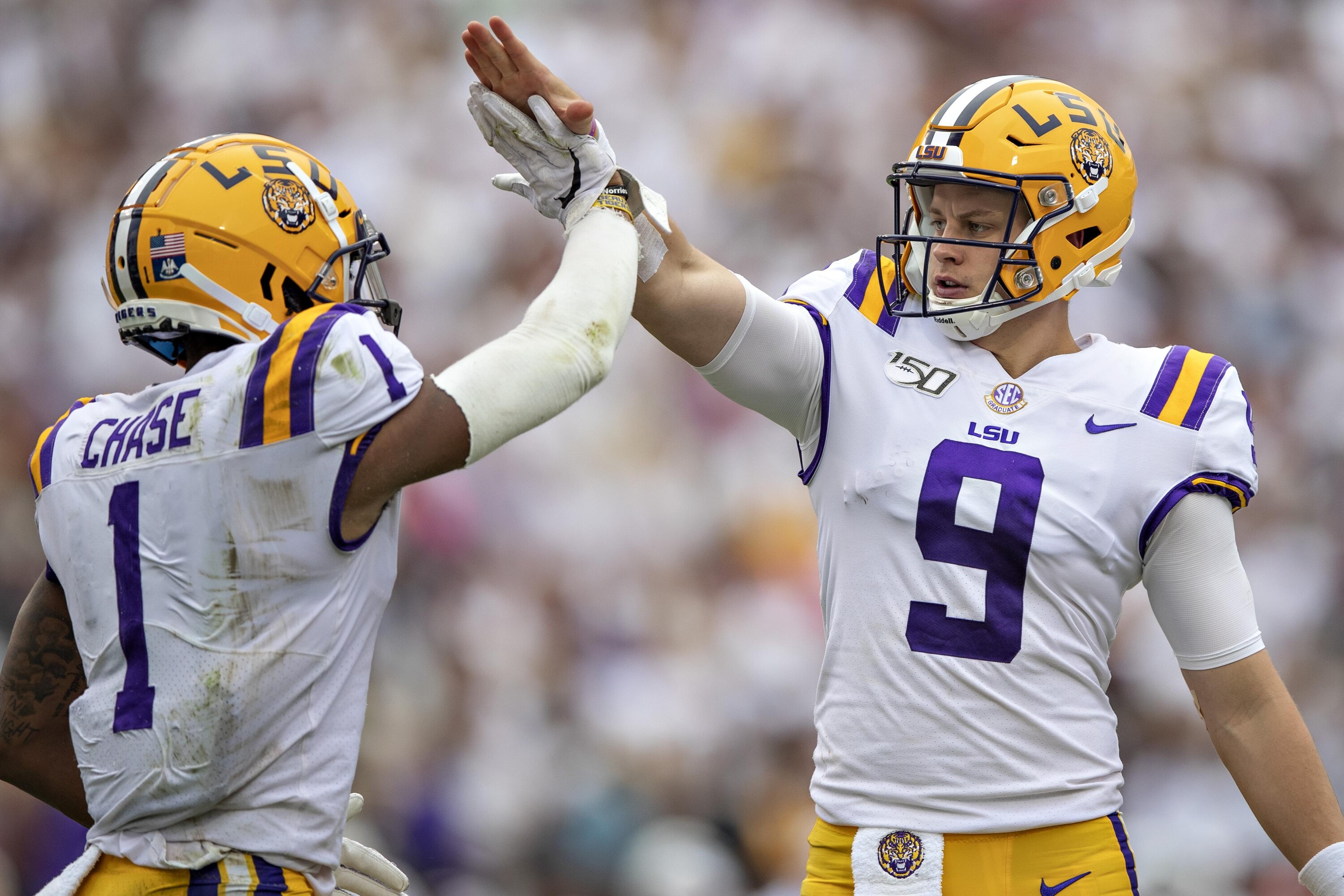 ESPN: 2019 LSU Champs Burrow, Chase, Jefferson, Stingley Jr. Total $666M in Contracts
