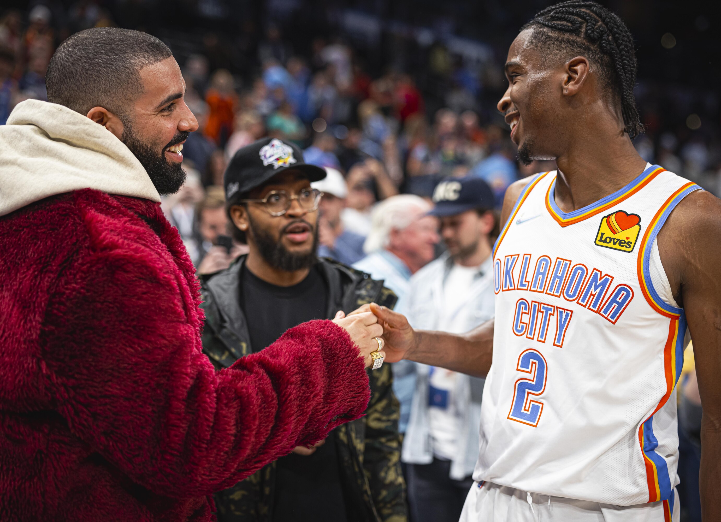 Drake Reveals $800K in Bets on SGA, Thunder in NBA Finals G6 vs. Pacers ...