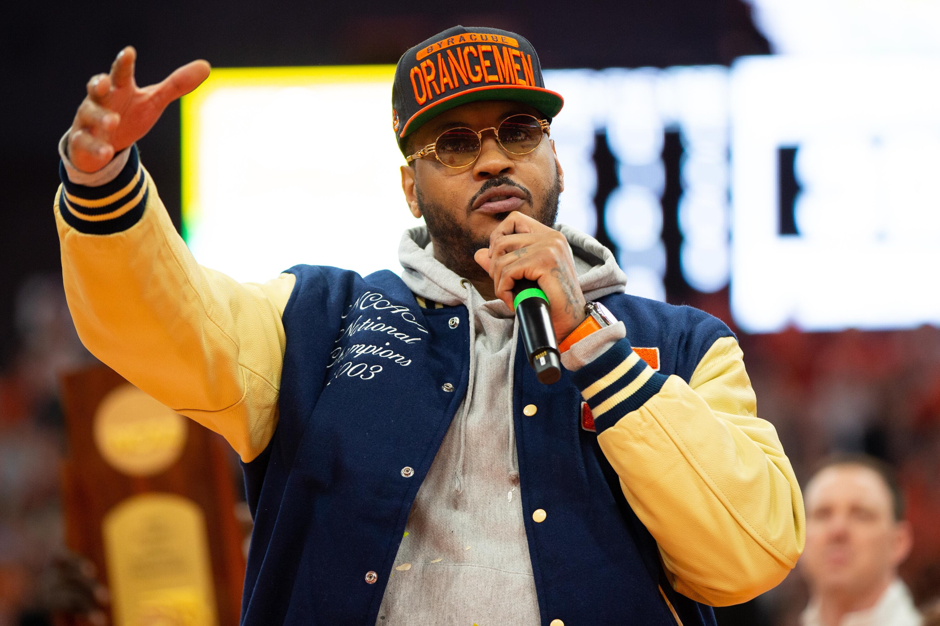 NBA Legend Carmelo Anthony Talks March Madness, Cooper Flagg, More in B ...