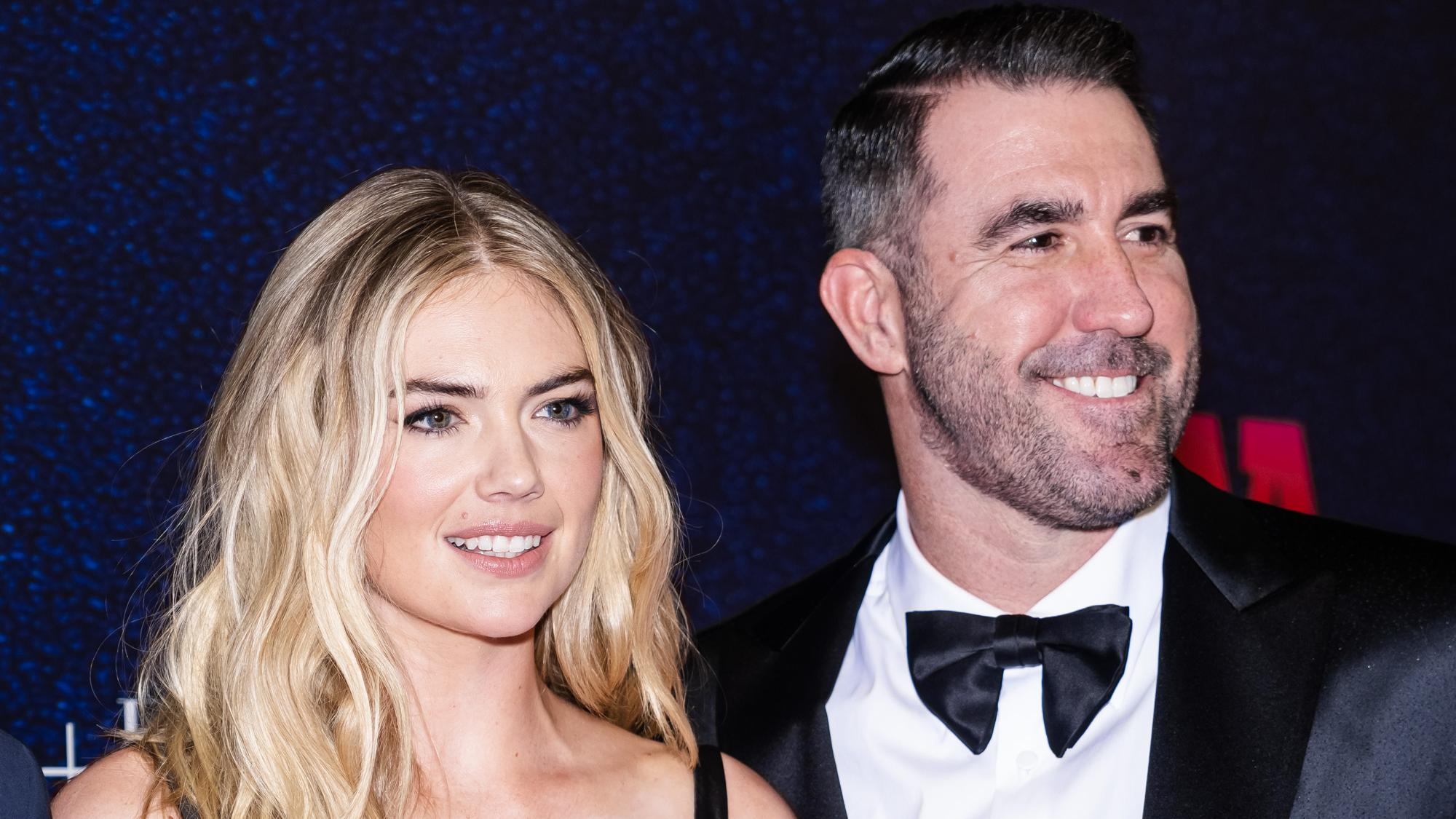 Giants' Justin Verlander, Wife Kate Upton Announce Birth of Son Bellamy ...