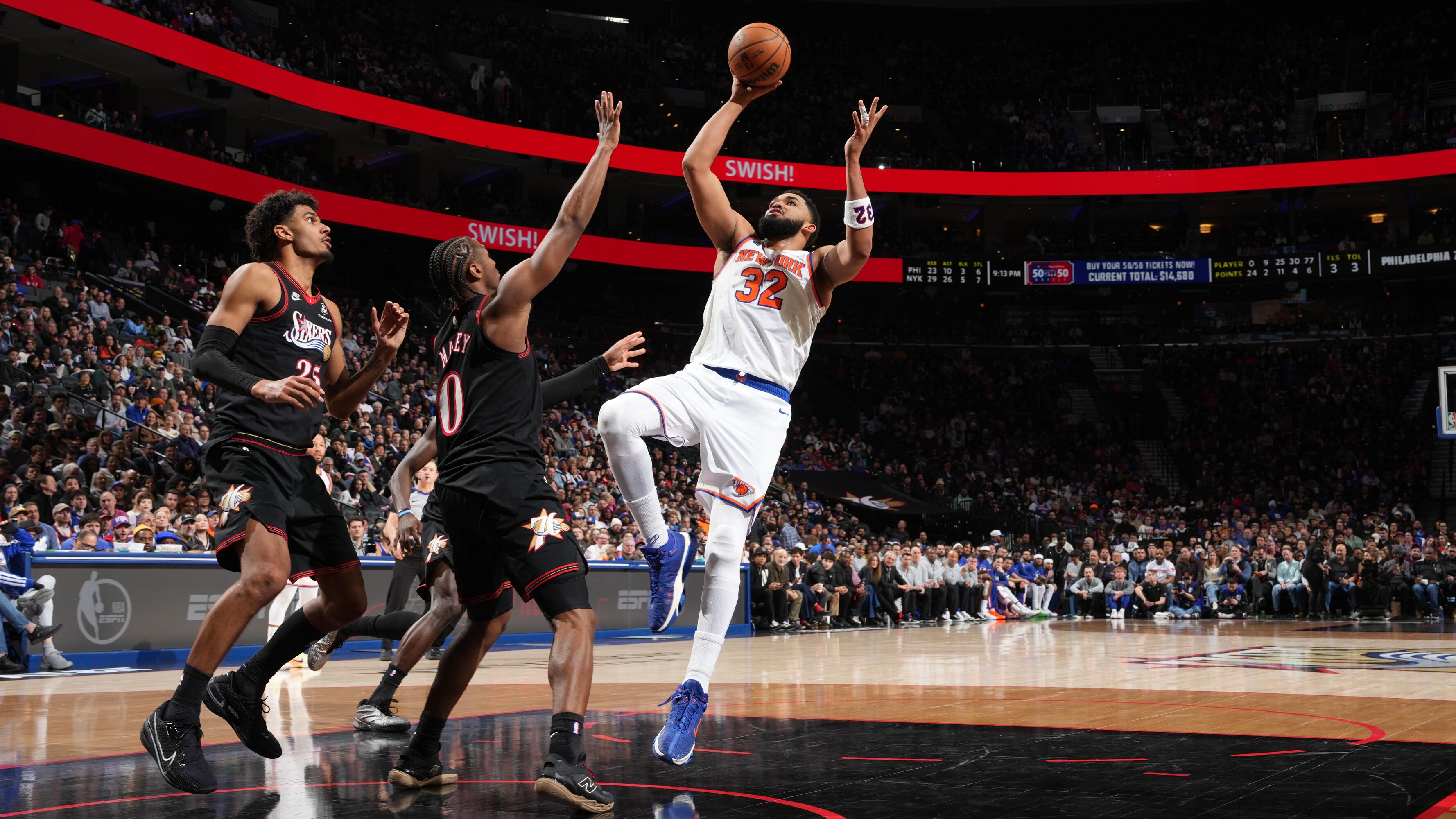 Karl-Anthony Towns, Knicks Impress Fans with Blowout Win vs. 76ers amid ...