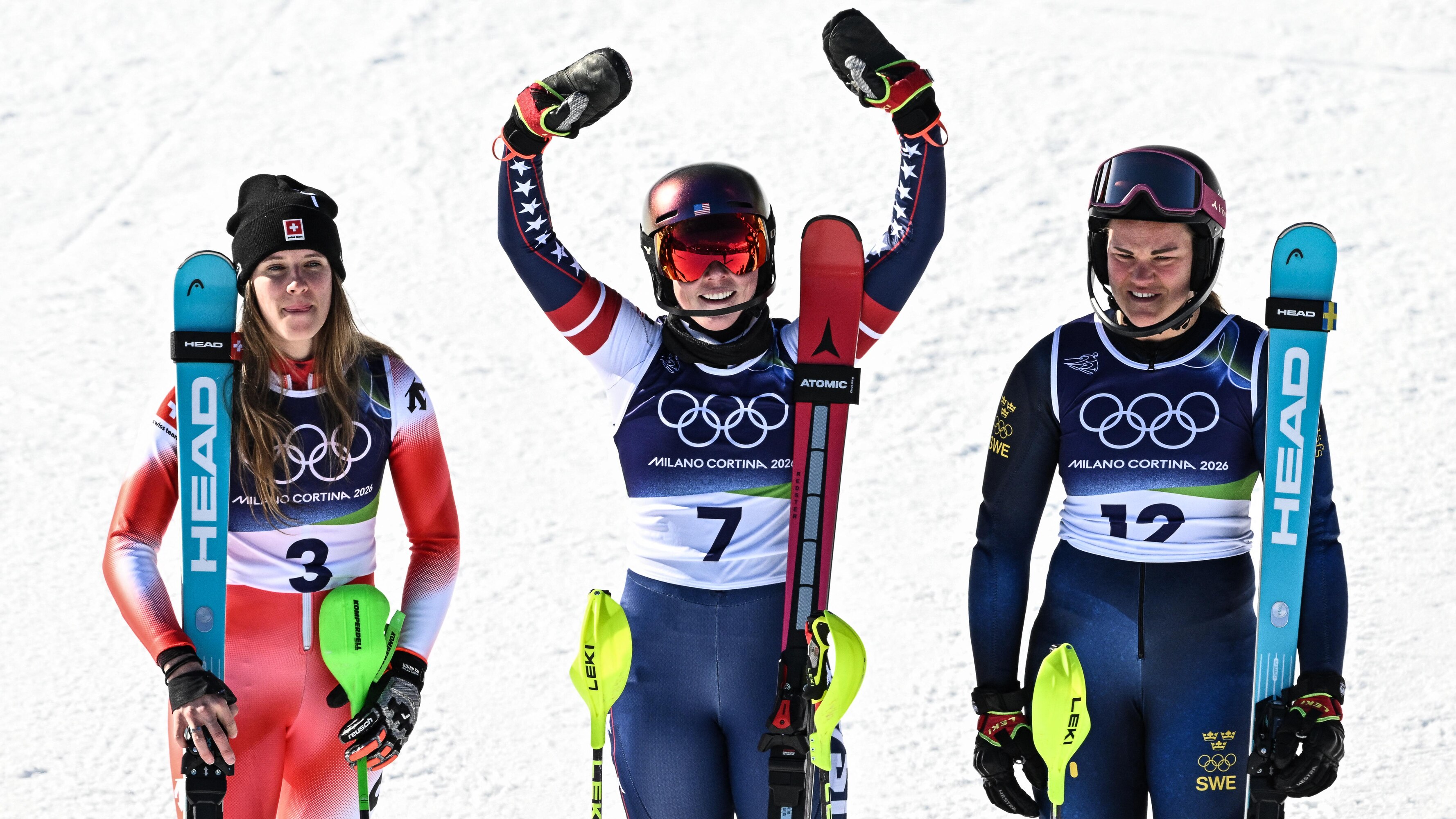 Olympic Women's Alpine Skiing Results, 2026 Medal Winners for Slalom