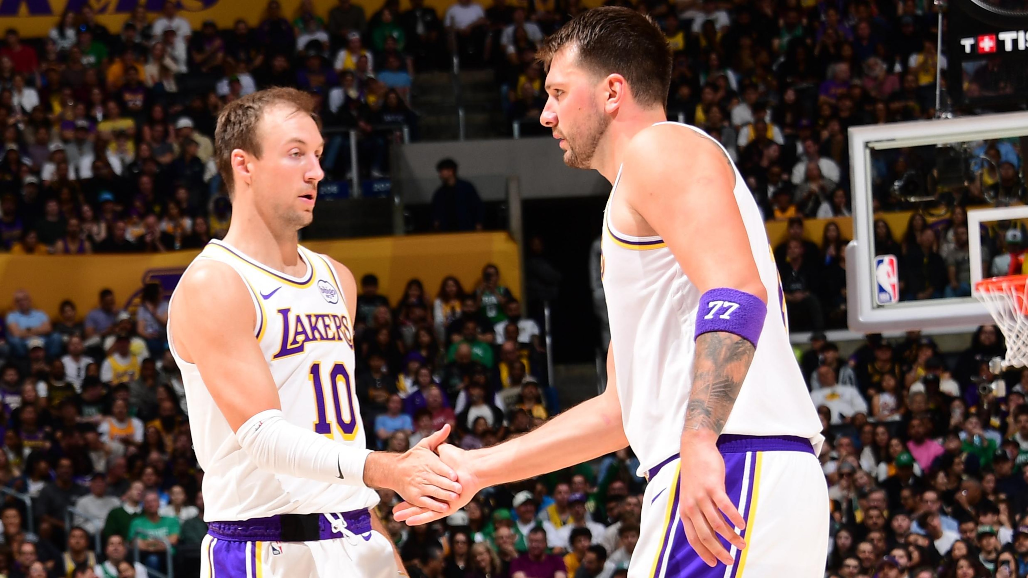 LeBron James, Luka Doncic, Lakers Lose to Brown, Pritchard, Celtics as ...