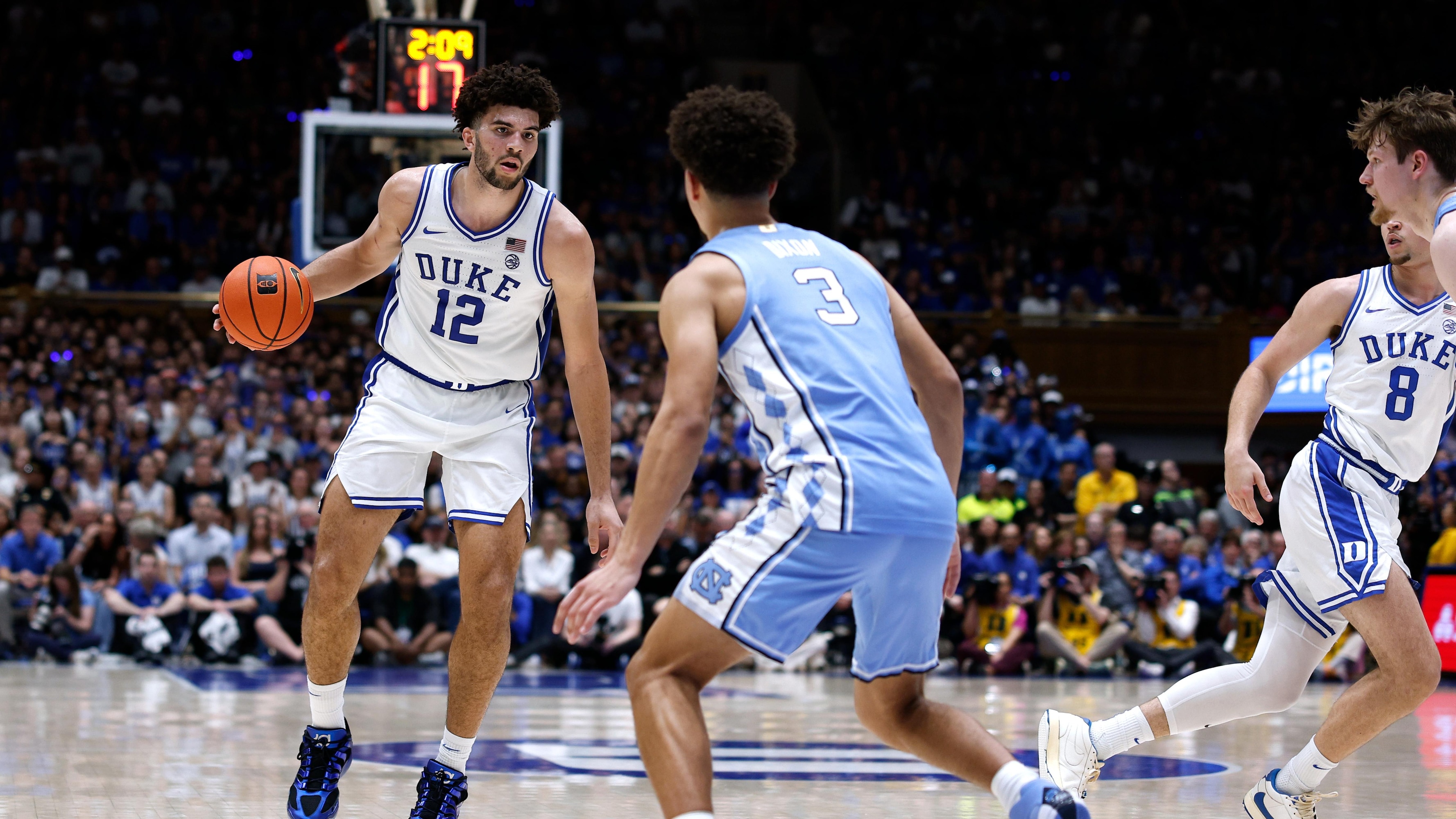 Cameron Boozer, No. 1 Duke Impress CBB Fans After Win vs. No. 17 UNC ...