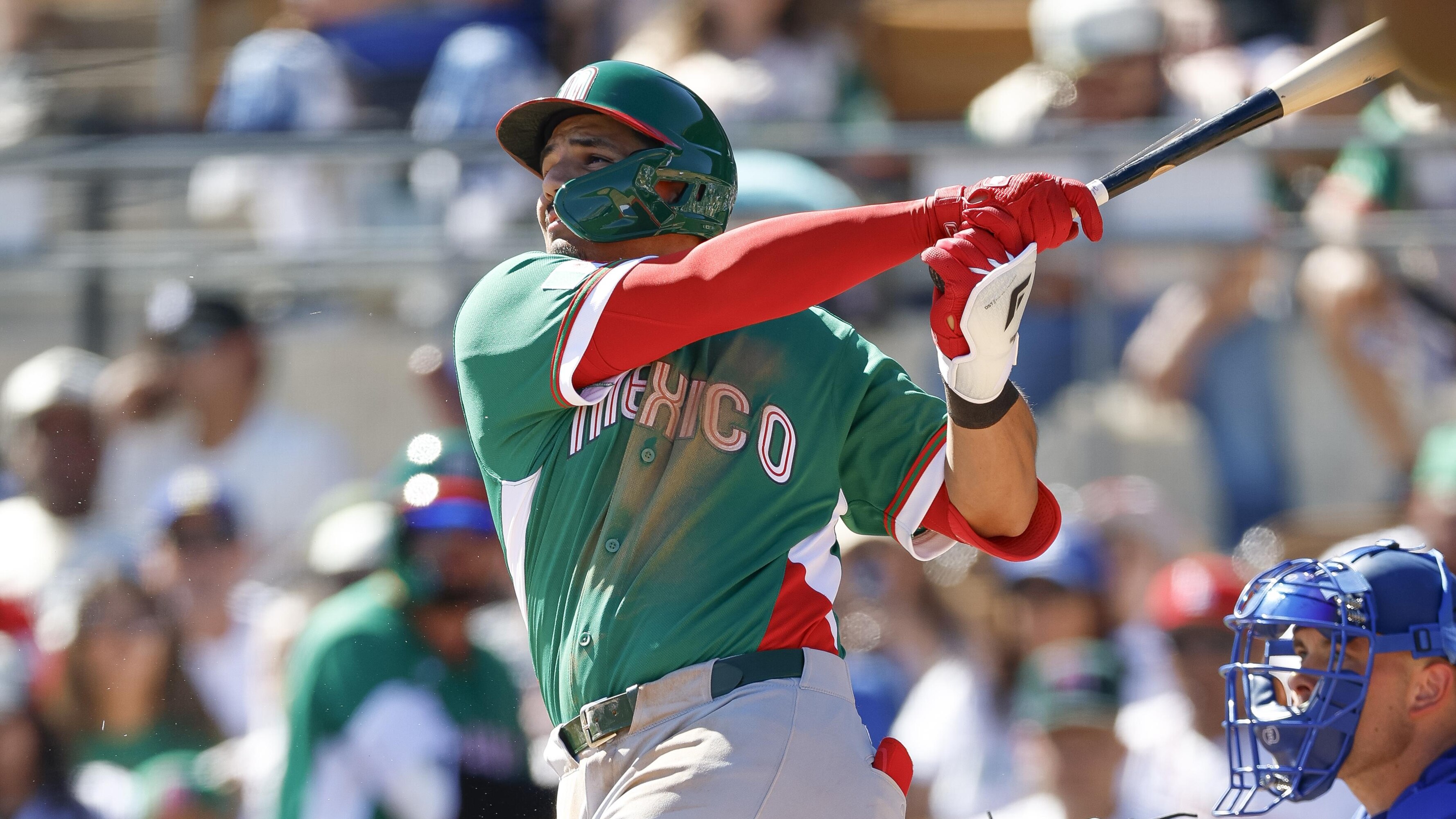 Mexico's Nacho Alvarez Jr. Wears Luchador Mask in Photo to Celebrate HR ...